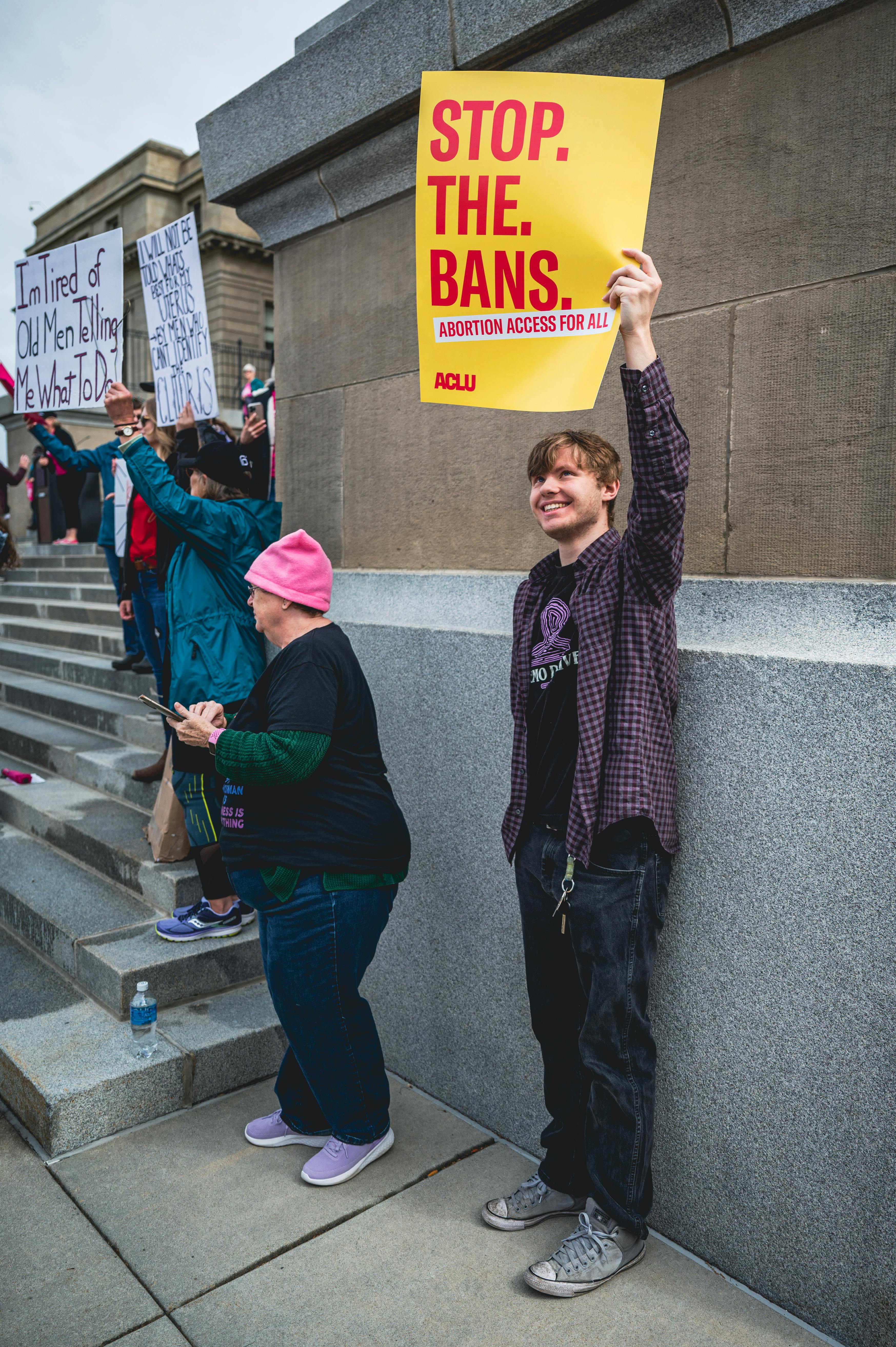 People Protesting on the Street · Free Stock Photo
