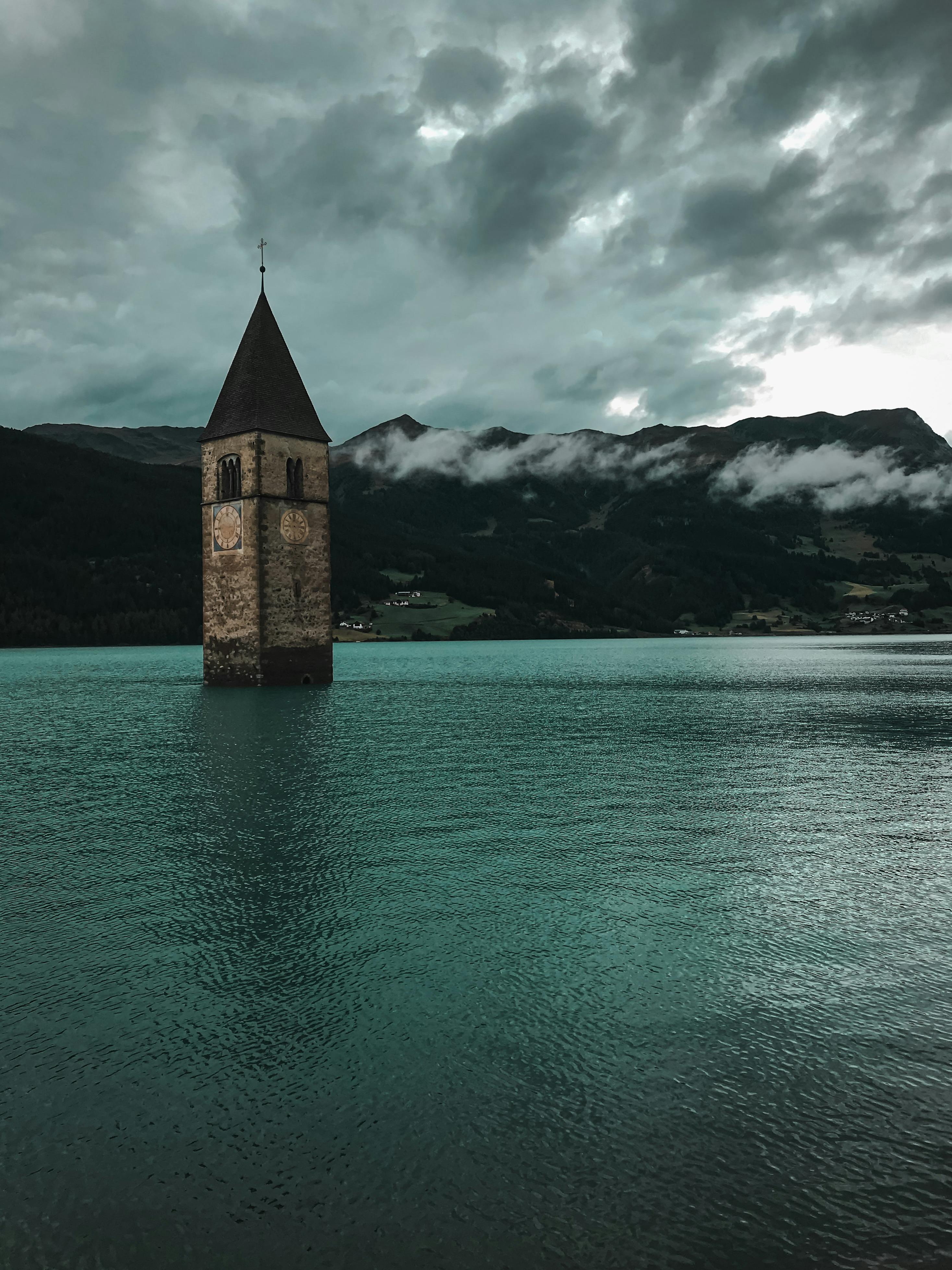 Spired Tower with Spherical Finial · Free Stock Photo