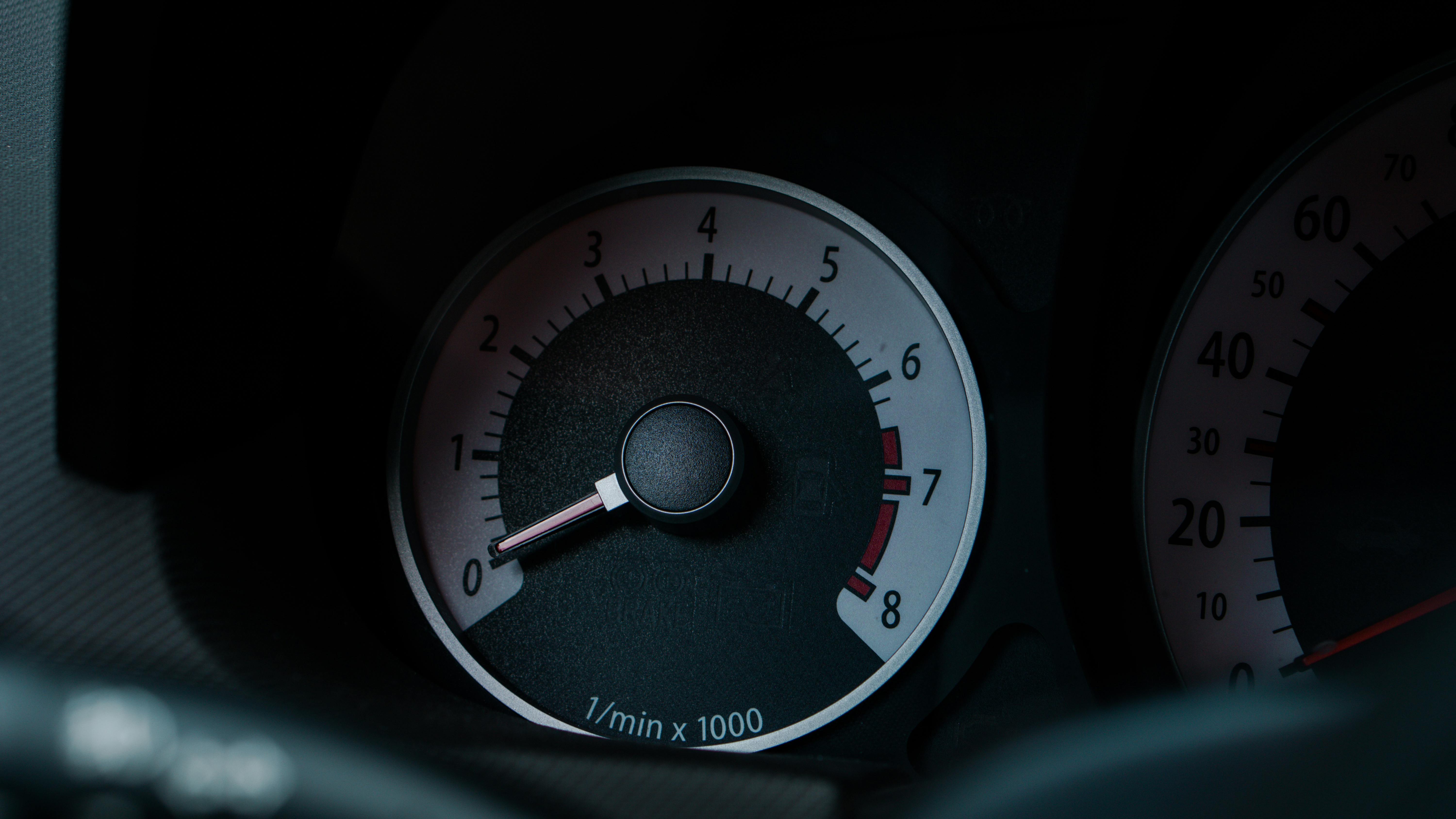 Tachometer in Close Up Shot · Free Stock Photo