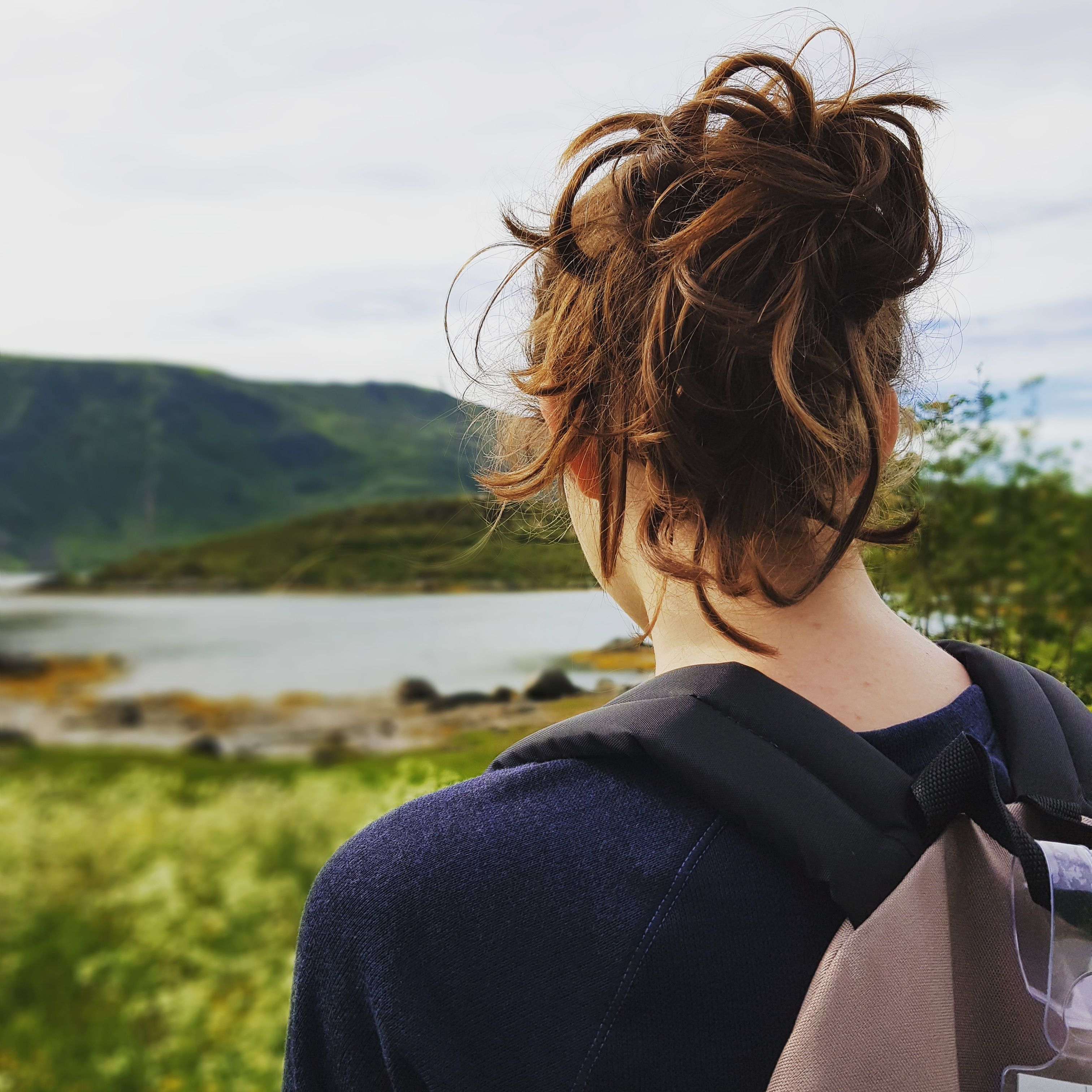 Woman With Backpack · Free Stock Photo