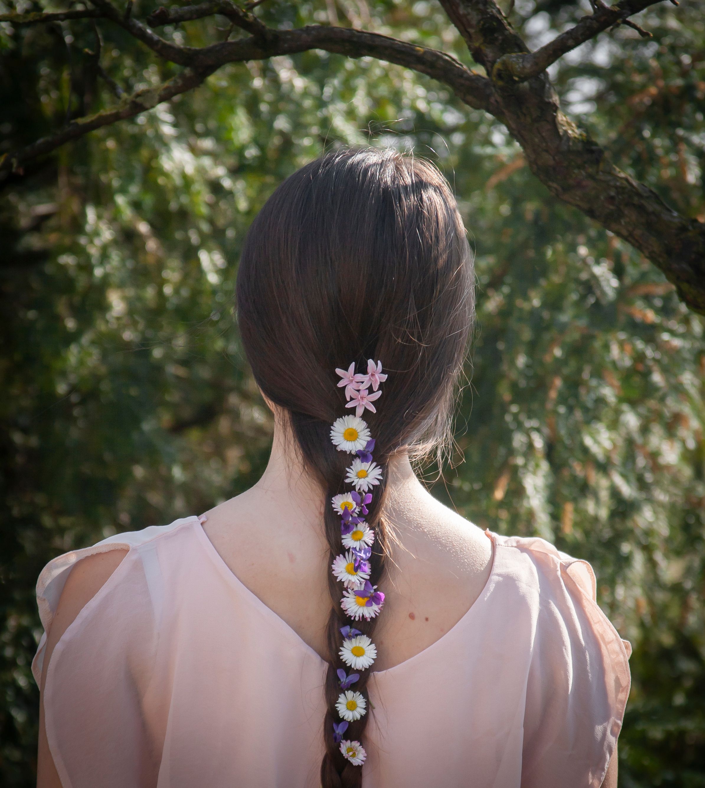 Woman Tying up her Hair · Free Stock Photo