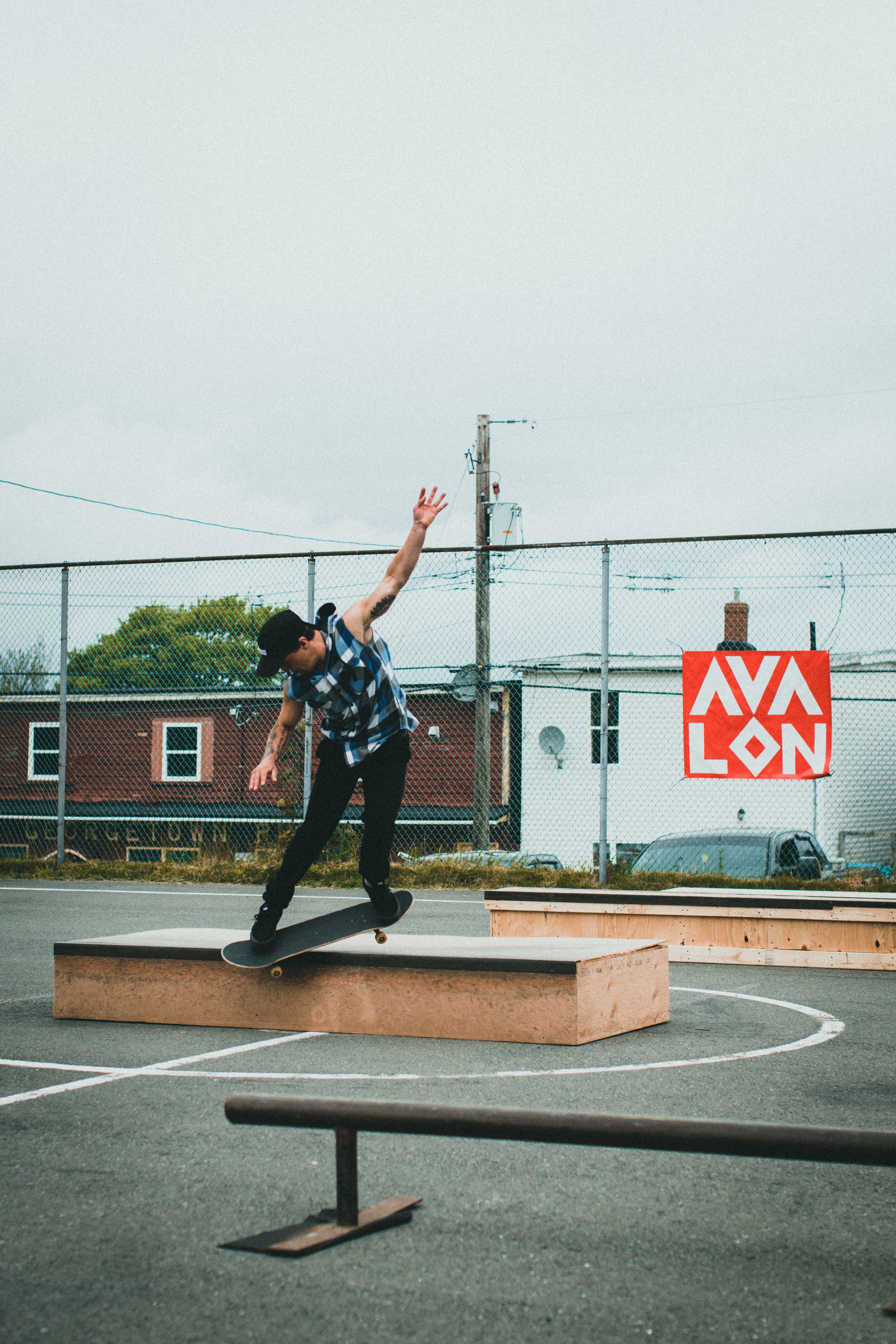 Skater doing a Skate Stunt · Free Stock Photo