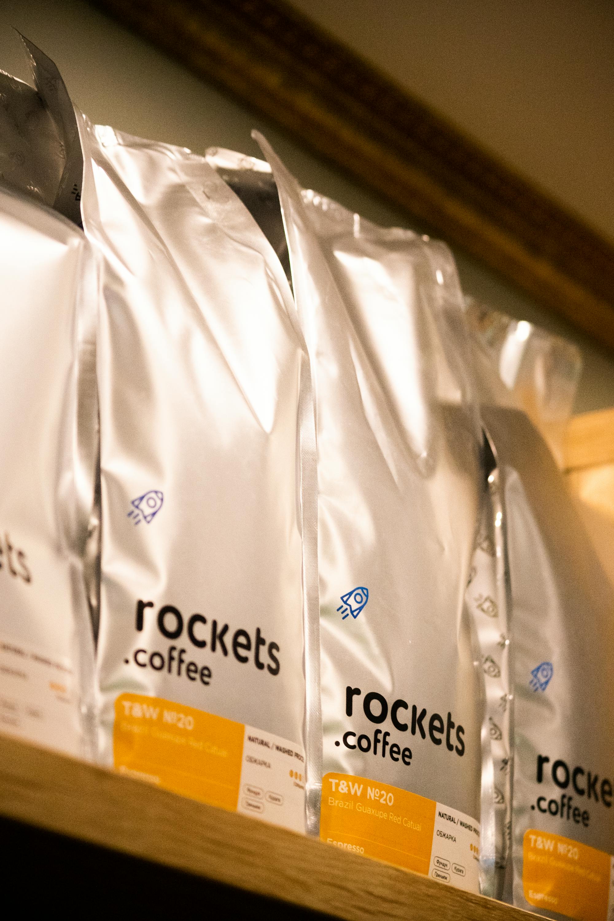 Close-up Photo of Labeled Coffee Products · Free Stock Photo