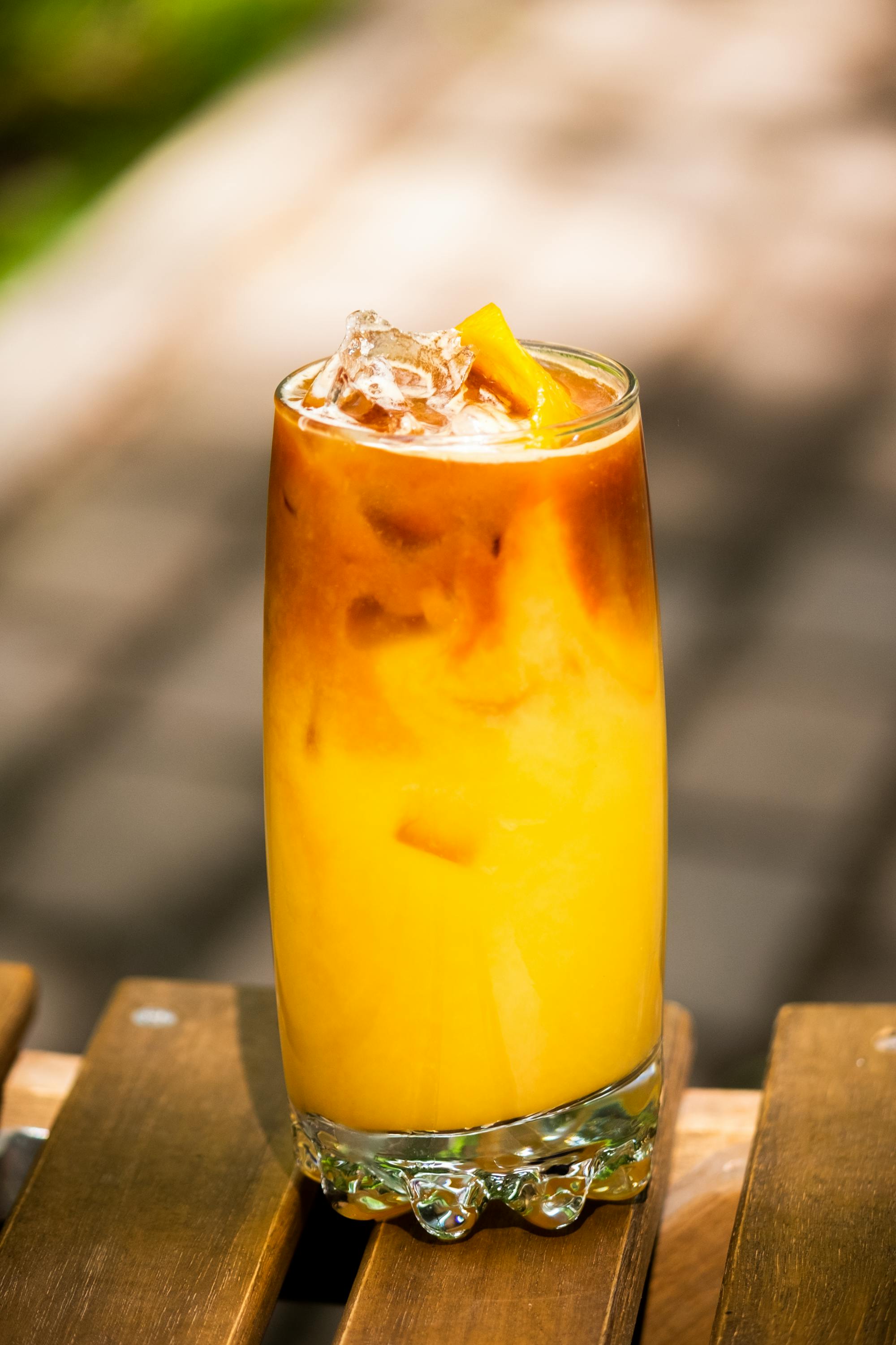 Drink with Ice on a Table · Free Stock Photo