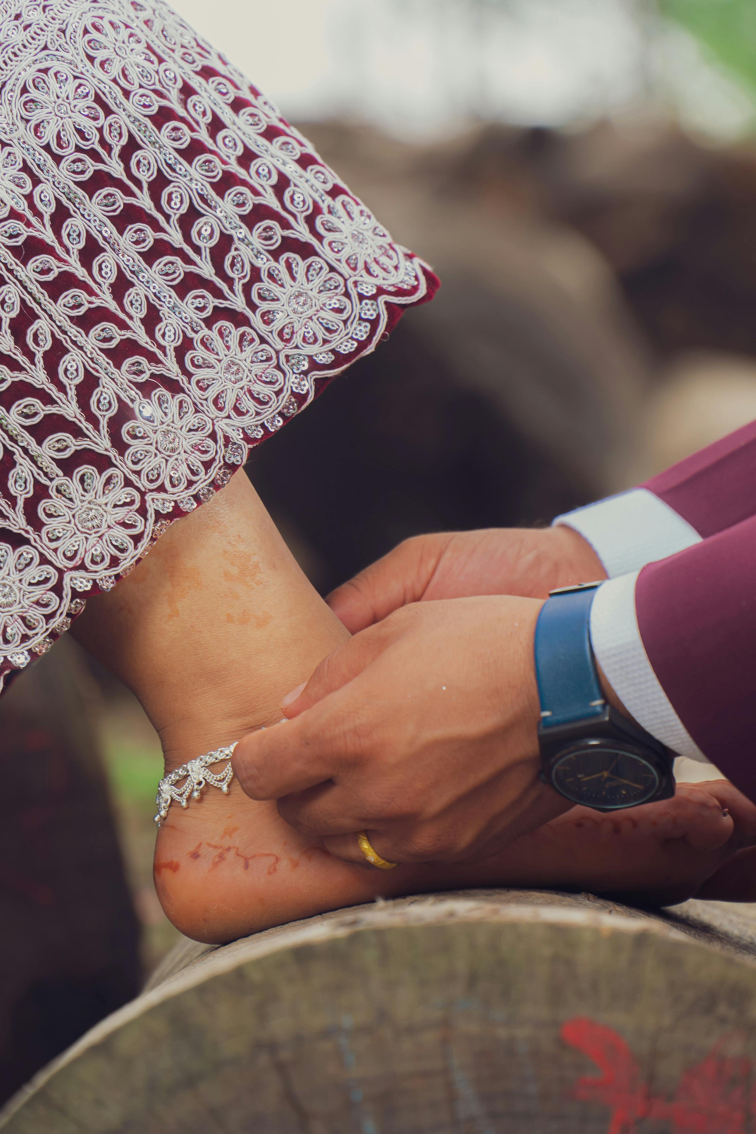 Person Putting a Ring in the Finger · Free Stock Photo