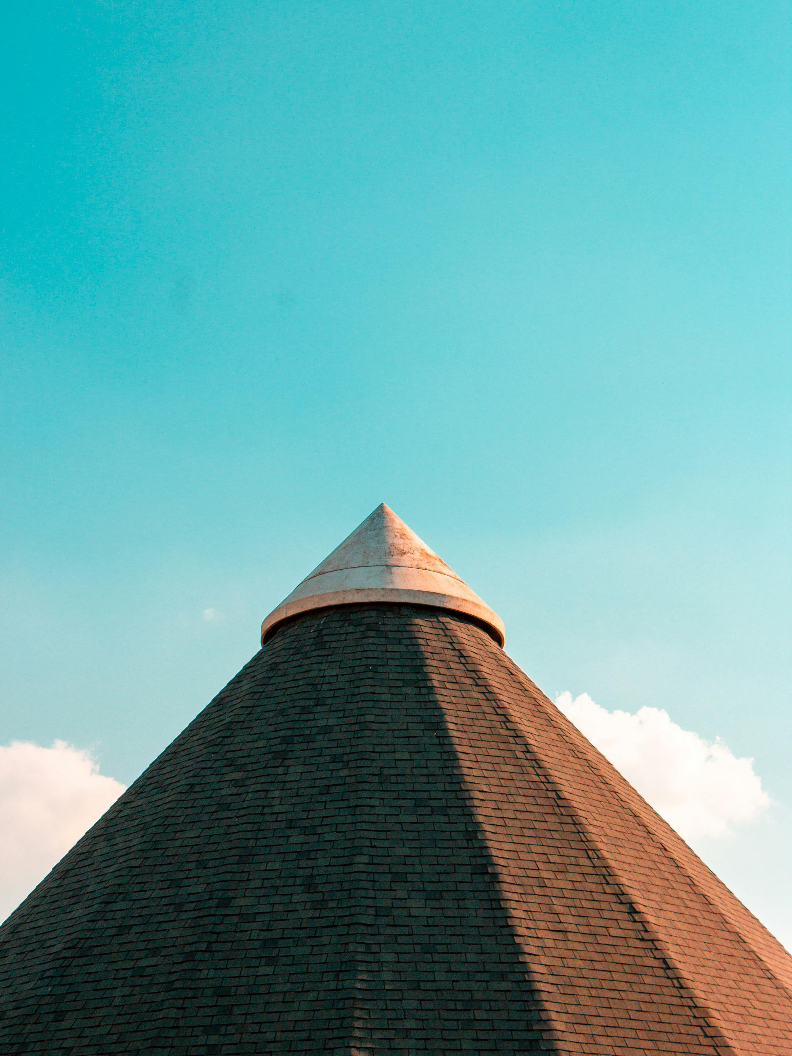 Conical Roof under Blue Sky · Free Stock Photo
