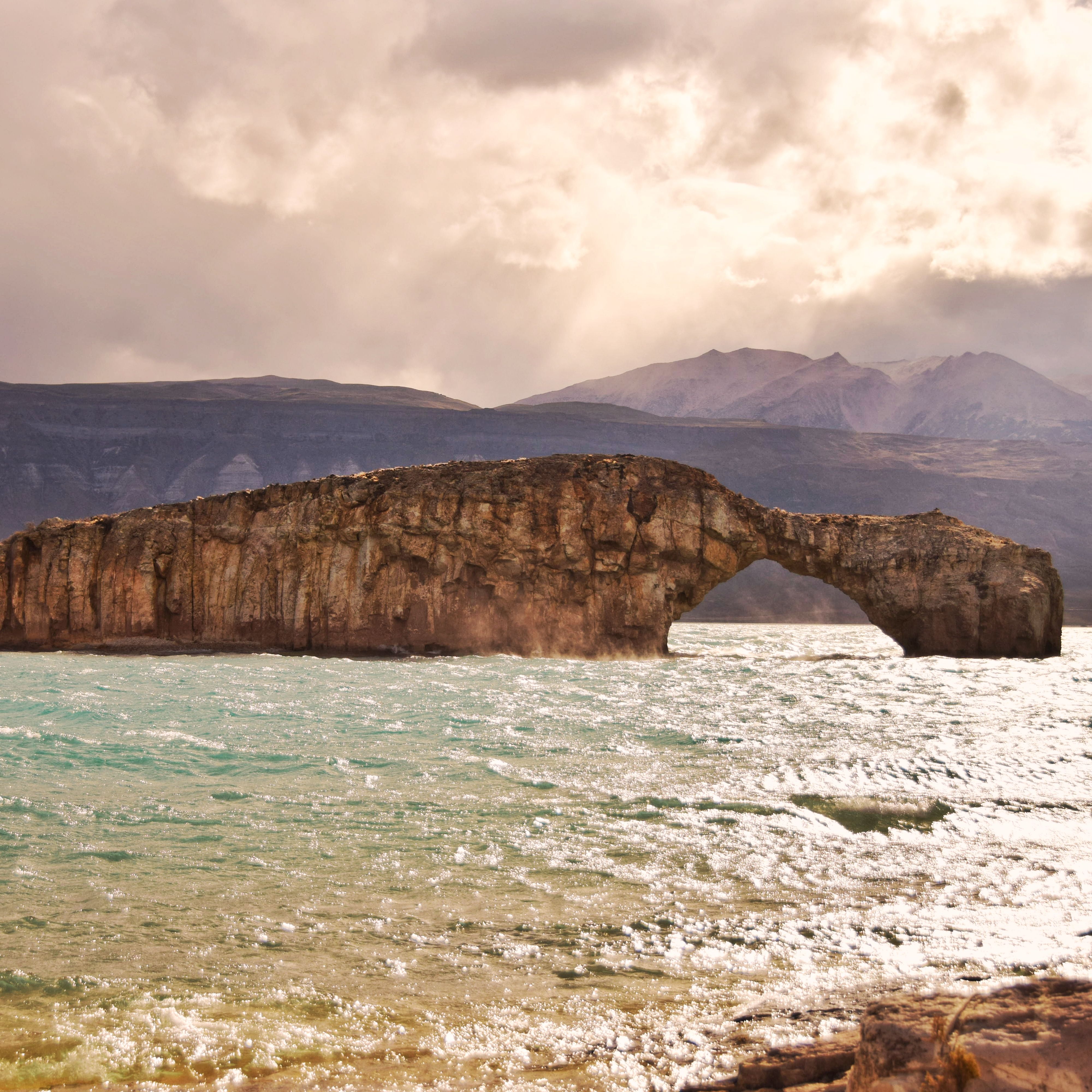 Natural Arch on the Lake · Free Stock Photo