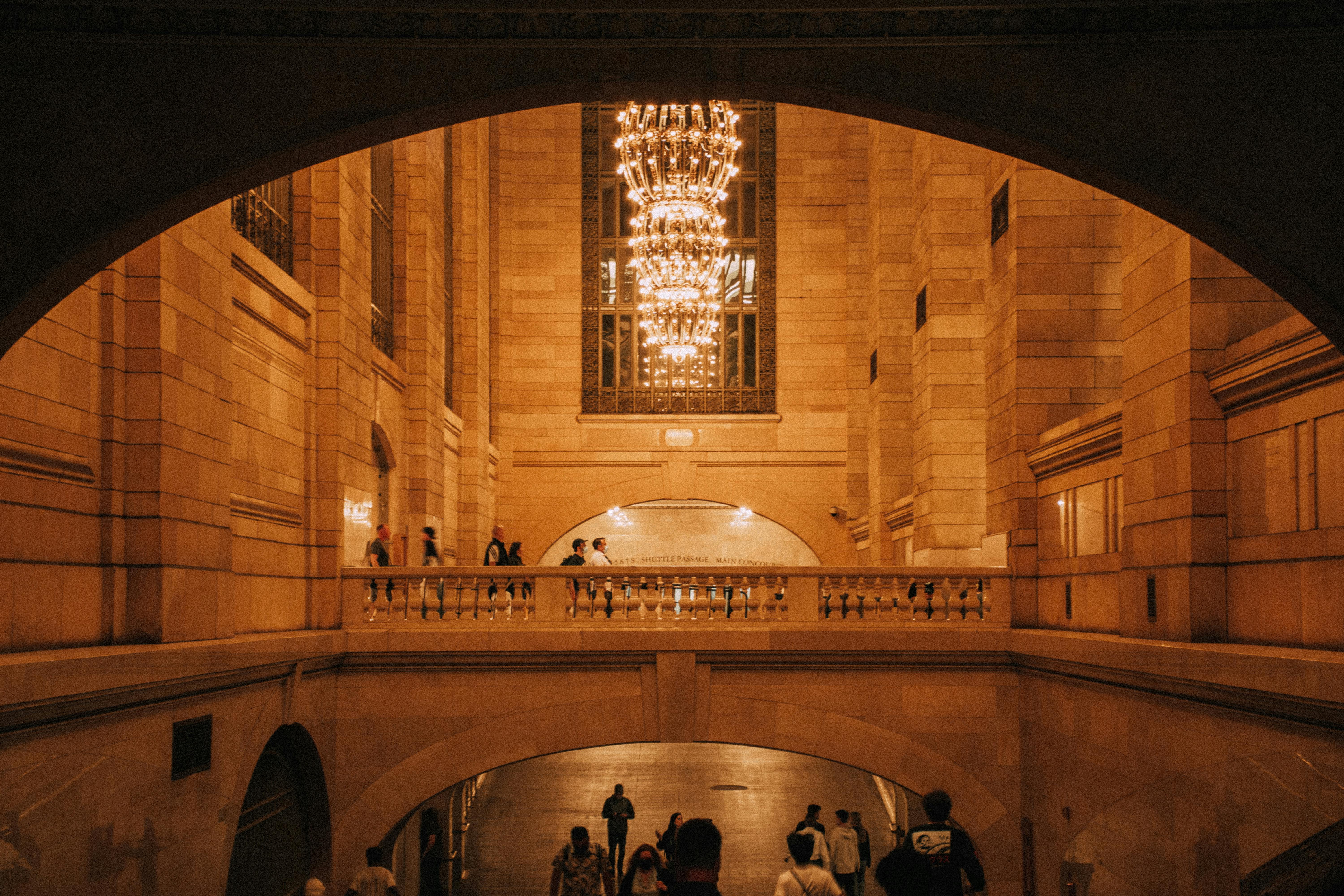 People Walking Inside Building · Free Stock Photo