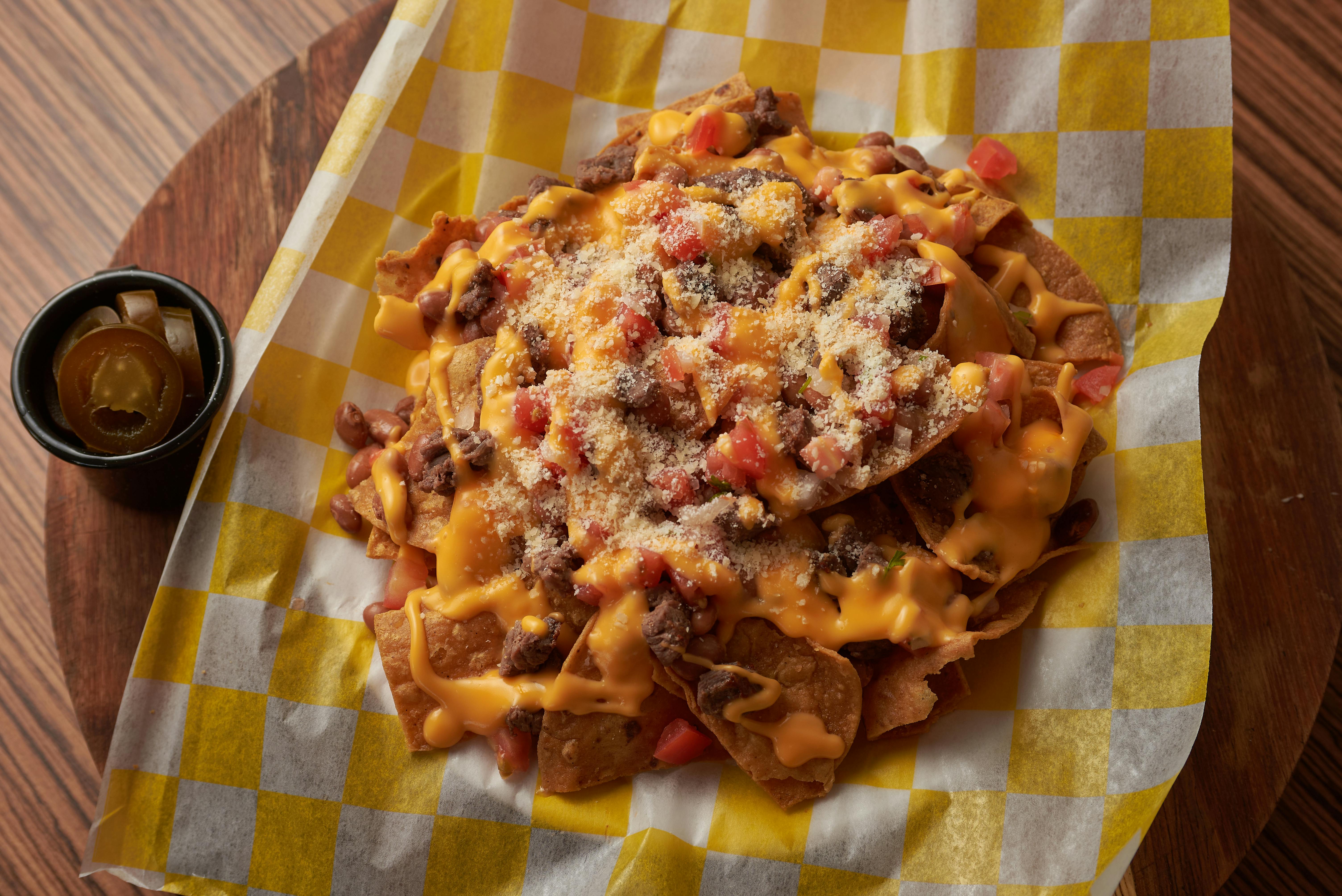 Tortilla, Meat and Melted Cheese Snack · Free Stock Photo