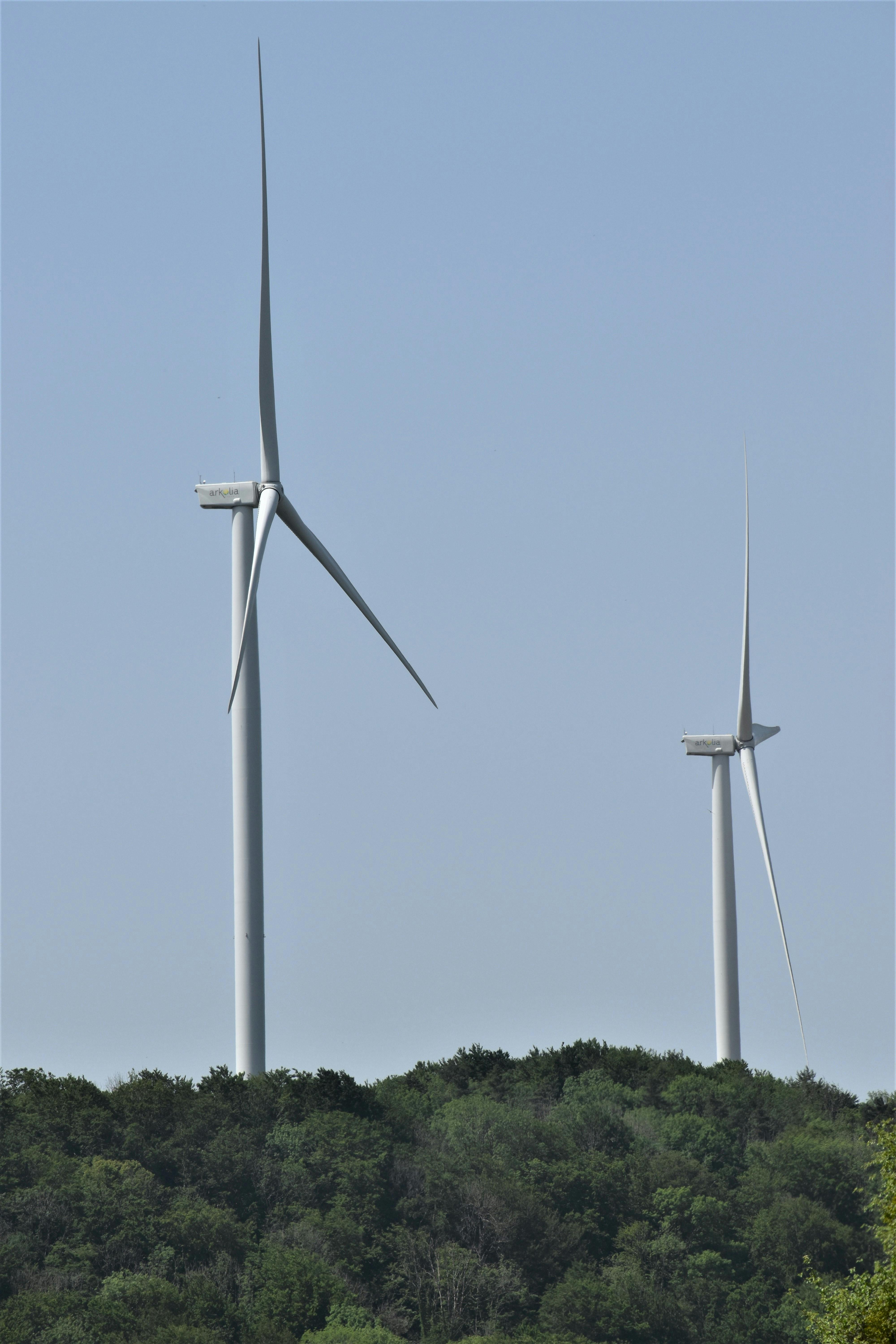 Landscape of a Wind Farm · Free Stock Photo