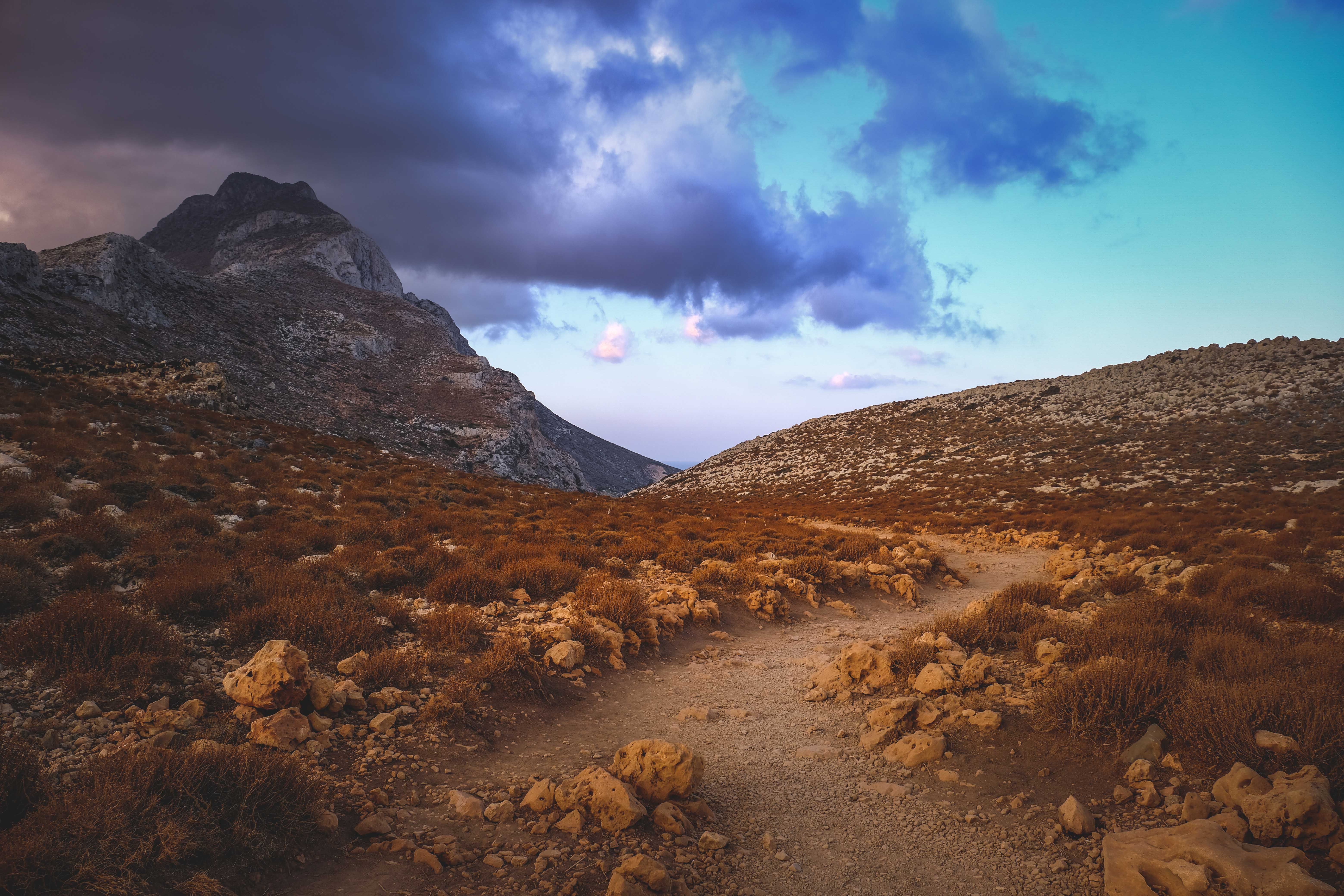 A Scenic Landscape by a Mountainside · Free Stock Photo