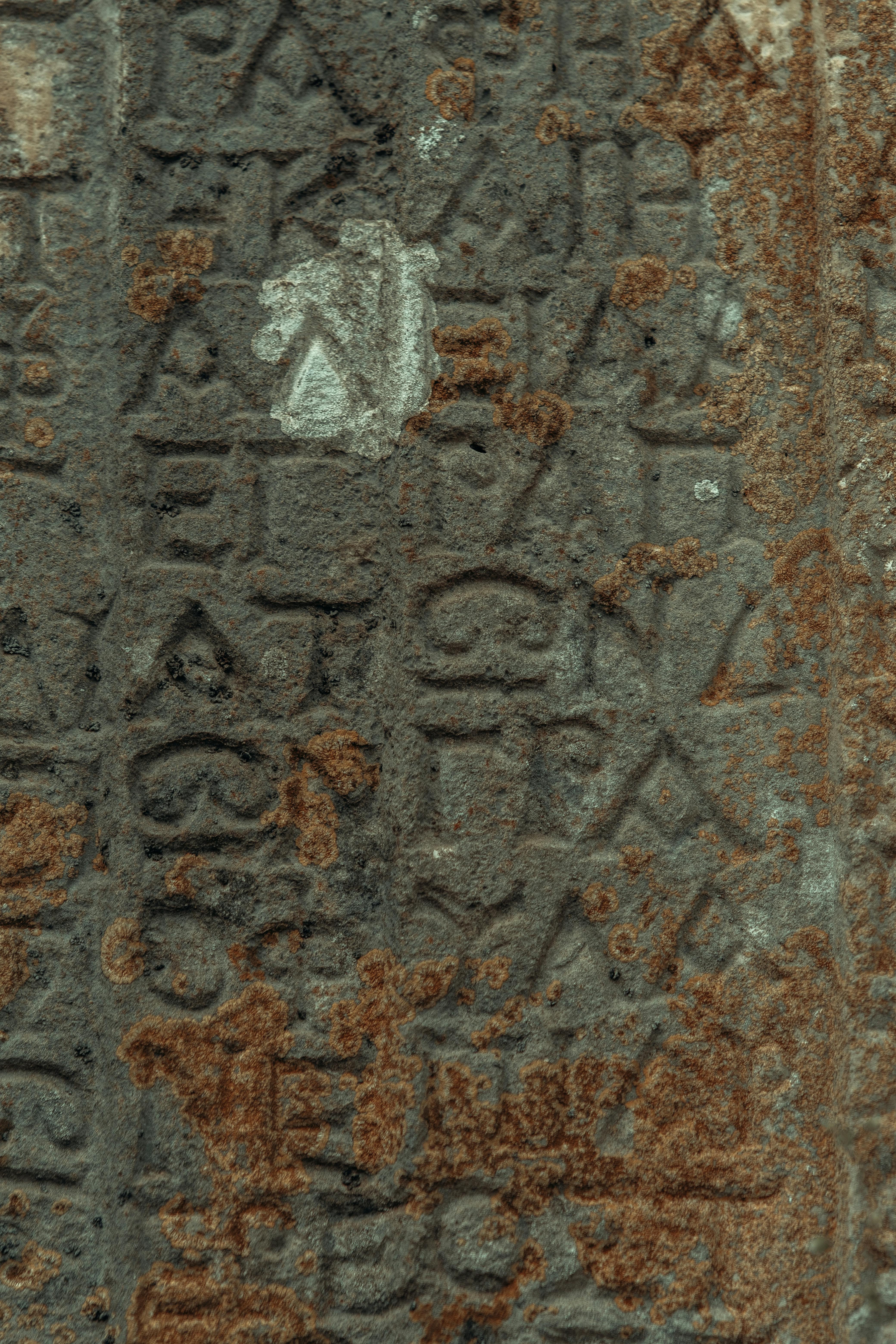 Letters Carved in Stone · Free Stock Photo