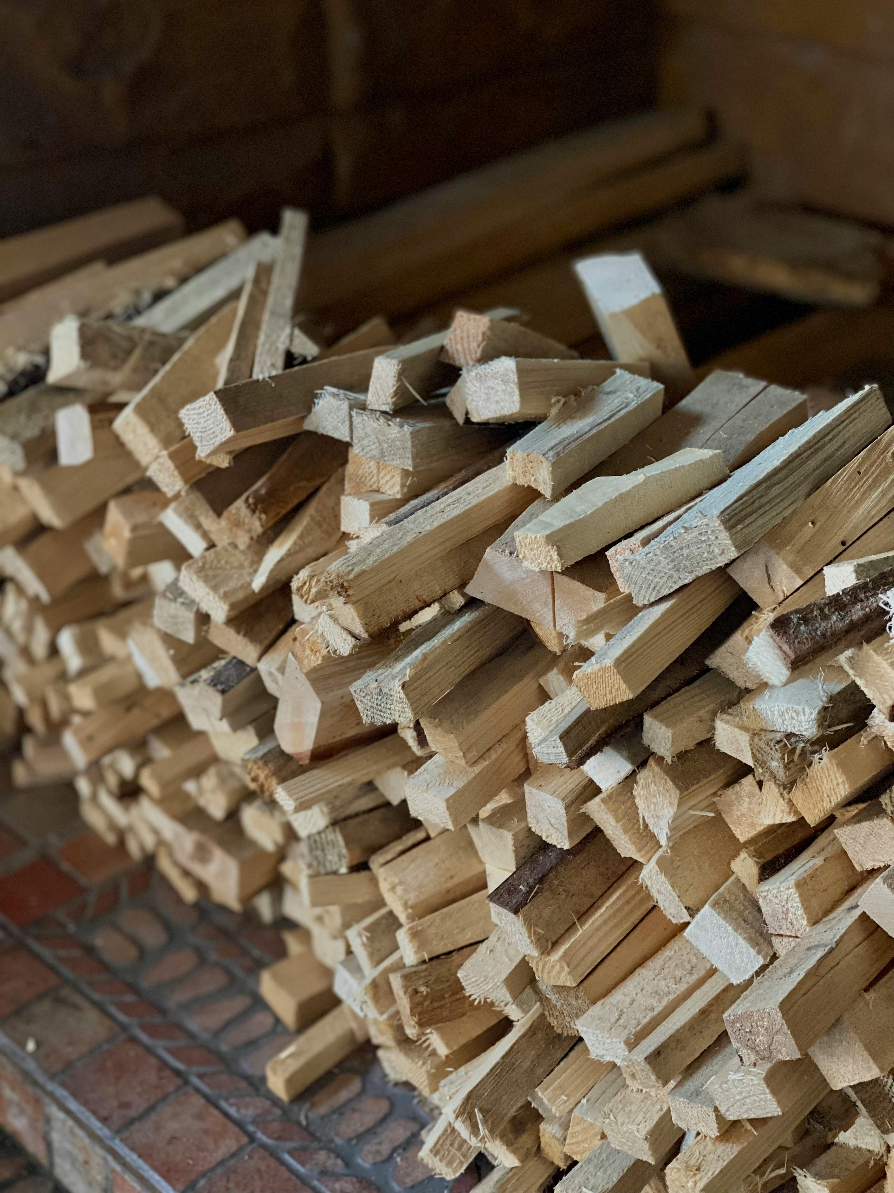 A Stack of Kindling · Free Stock Photo
