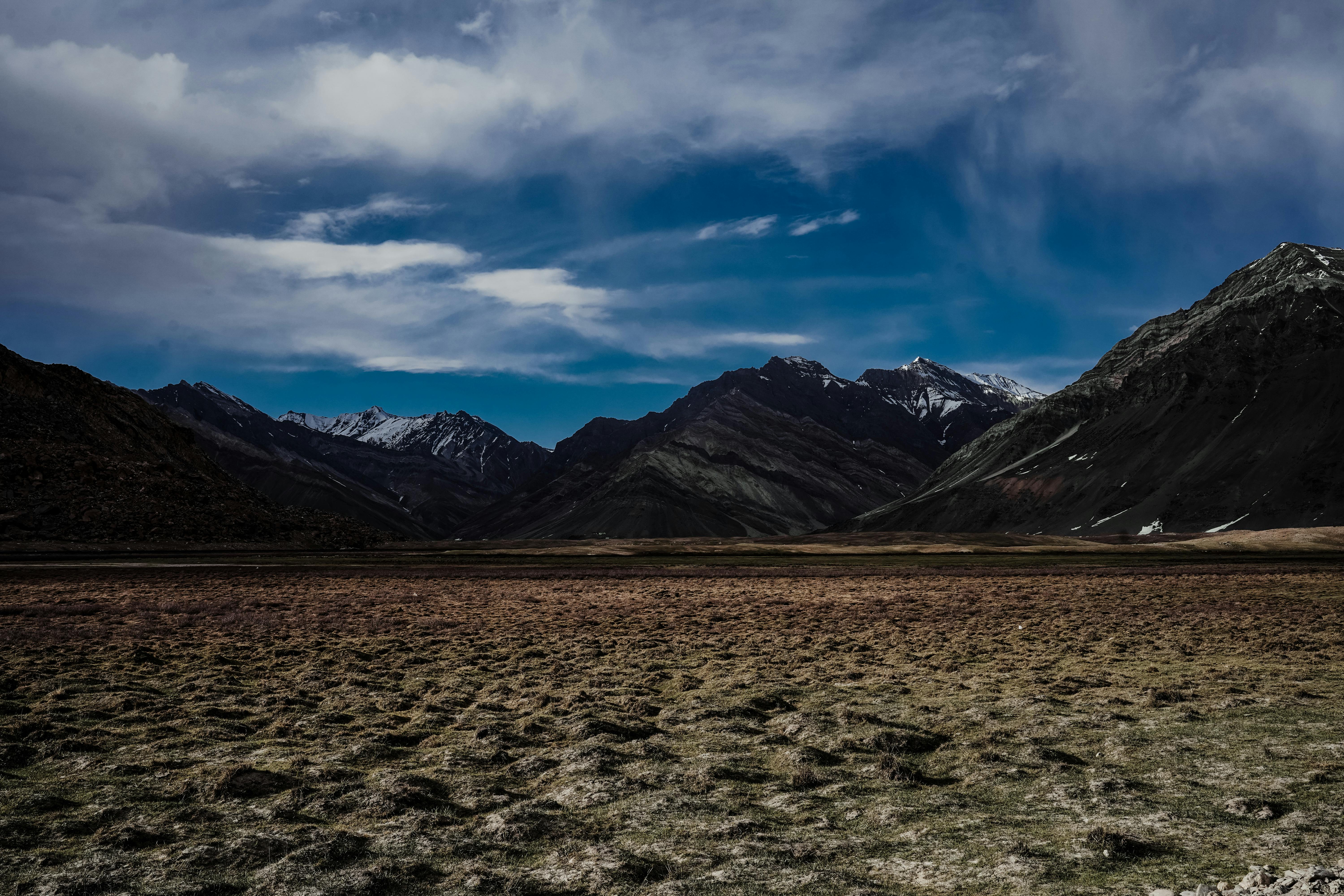 Wasteland in Mountains Landscape · Free Stock Photo