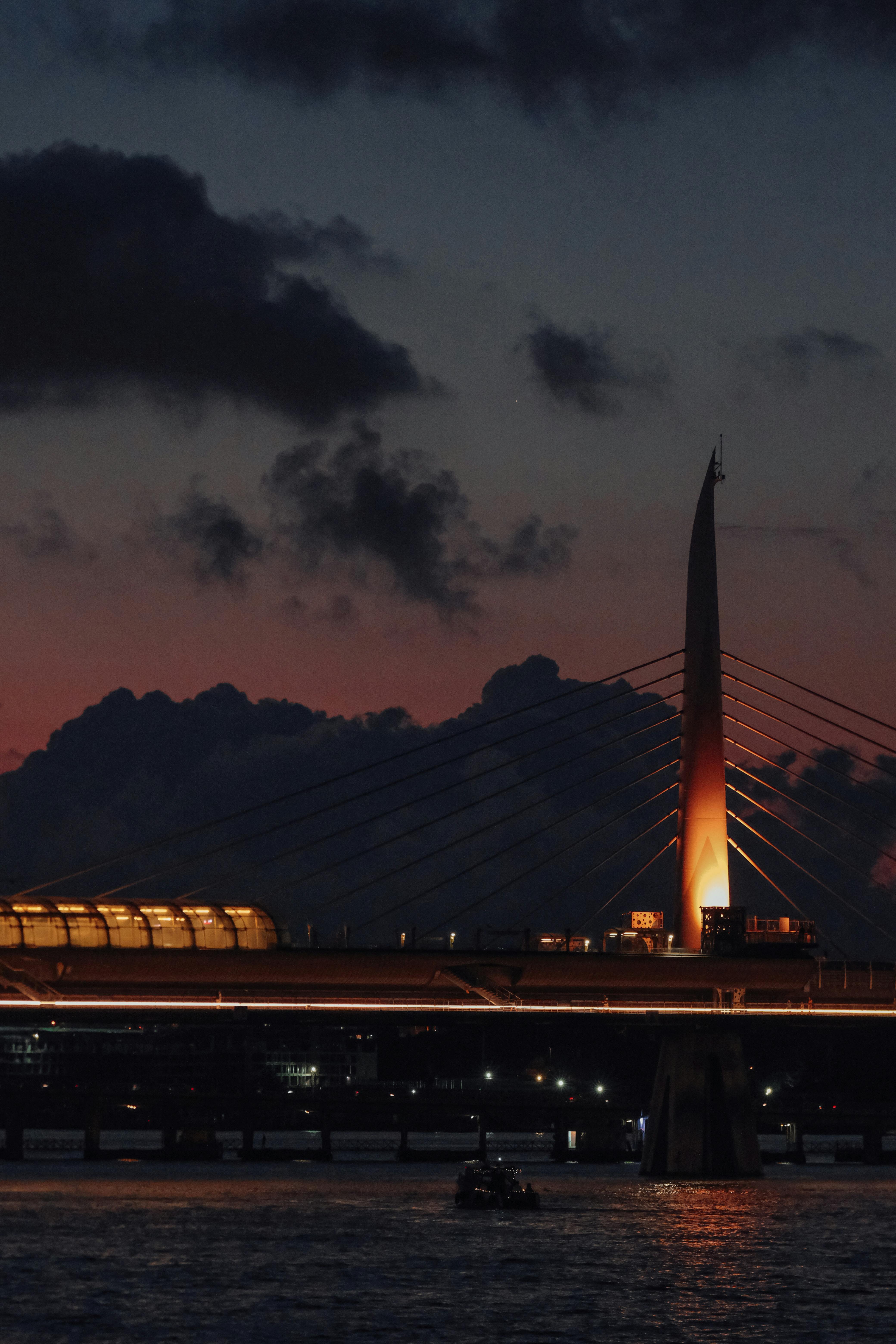 Bridge Above River · Free Stock Photo