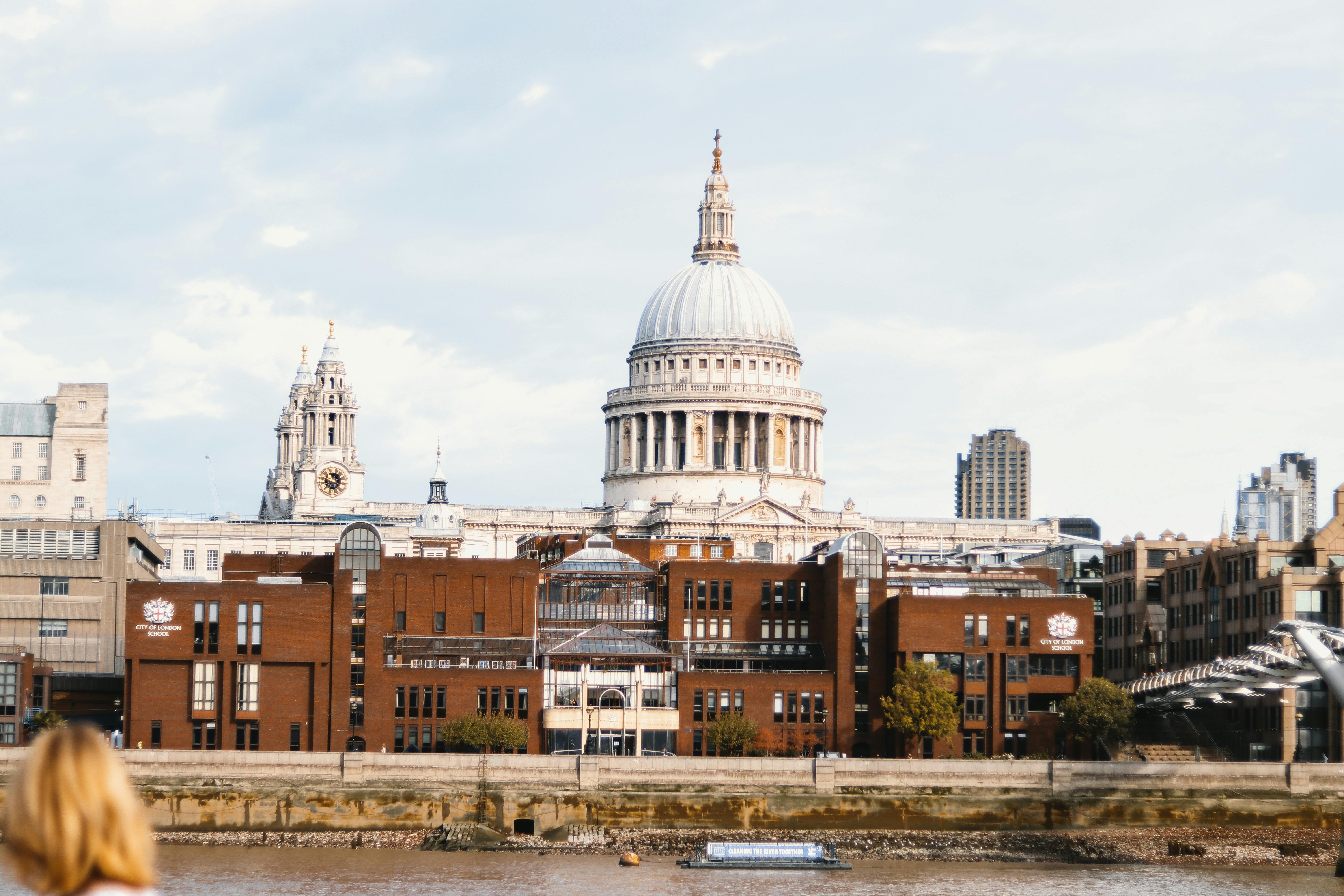 Buildings and River near Cathedral · Free Stock Photo