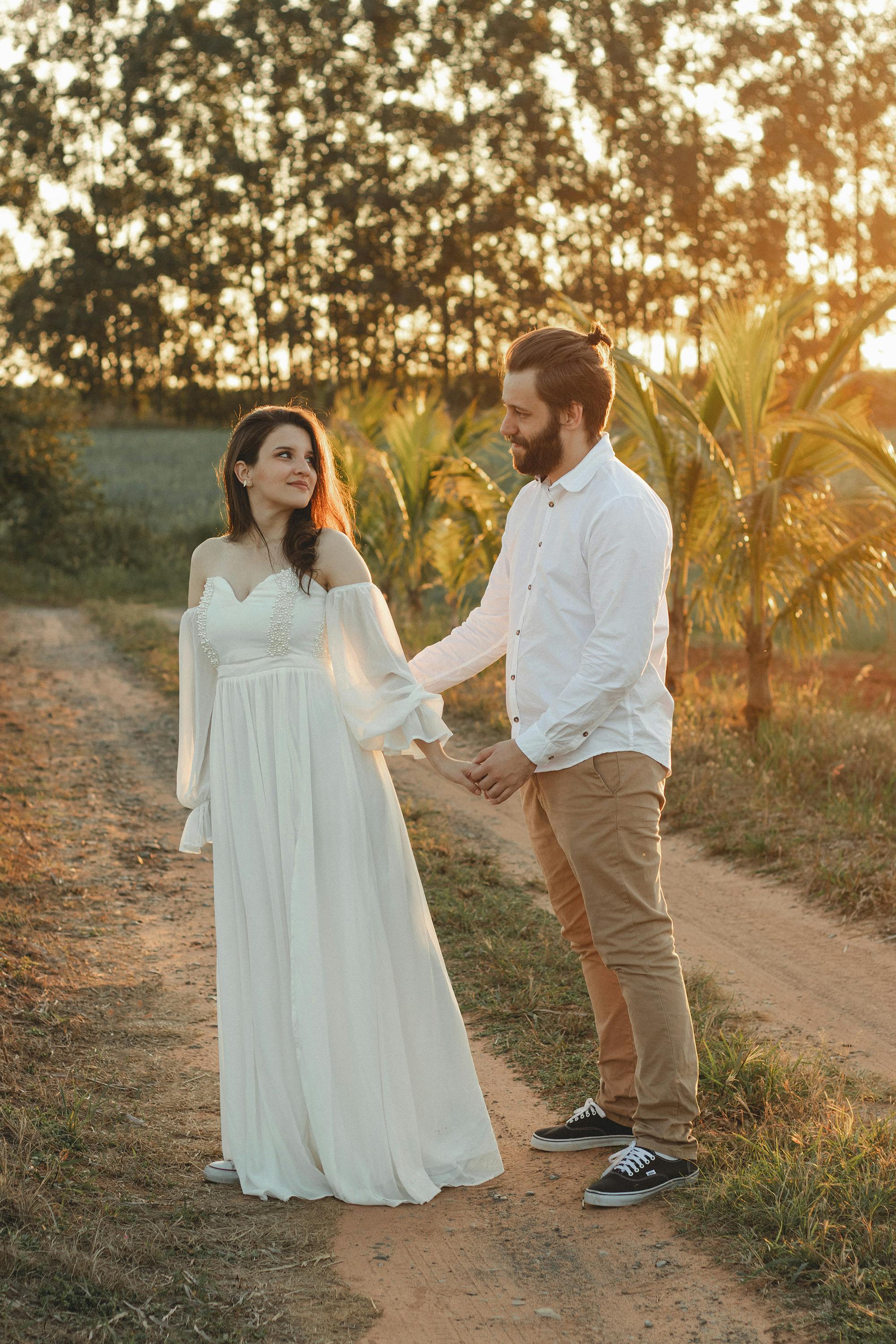 Guests Watching a Couple Get Married · Free Stock Photo