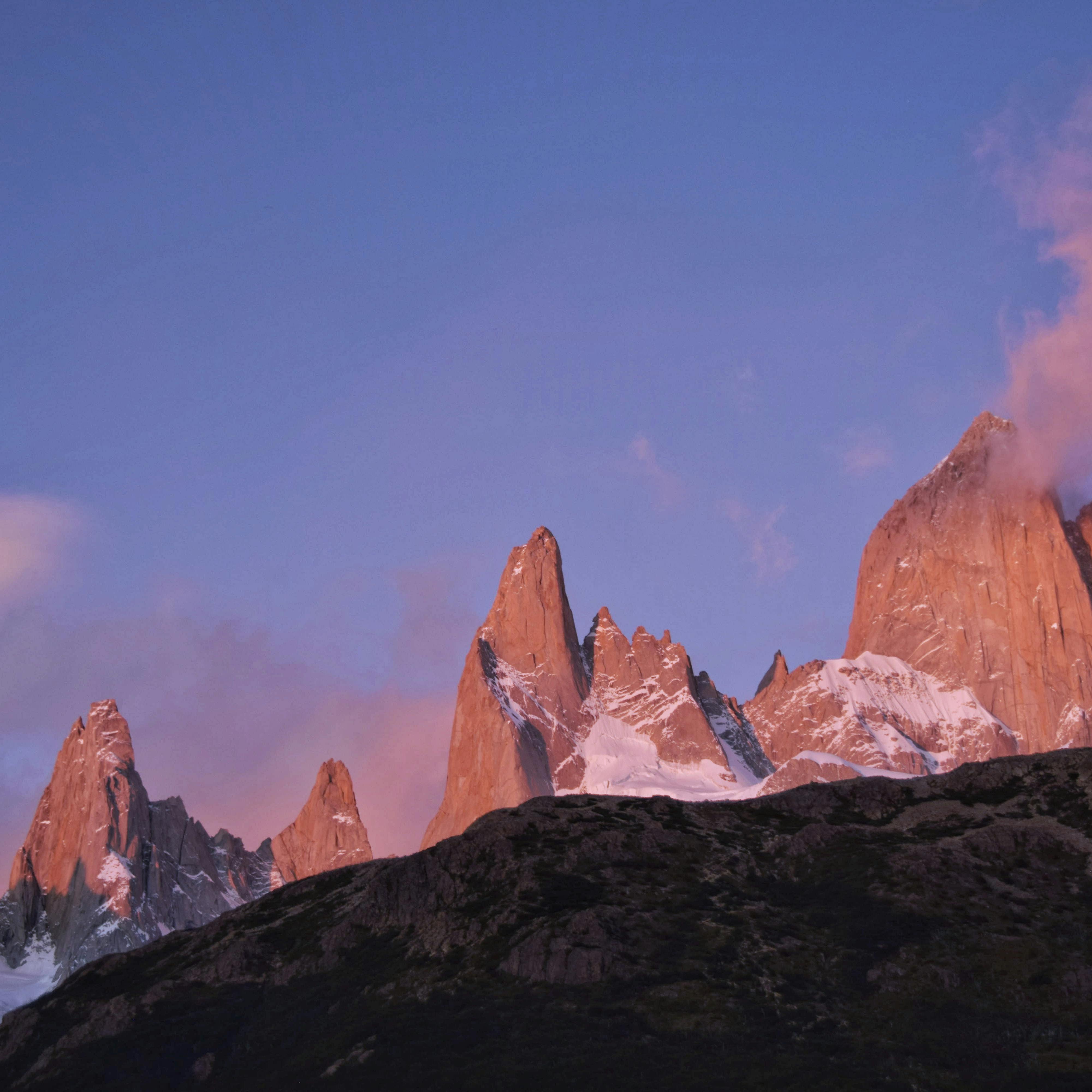 Clear Sky over Mountain · Free Stock Photo