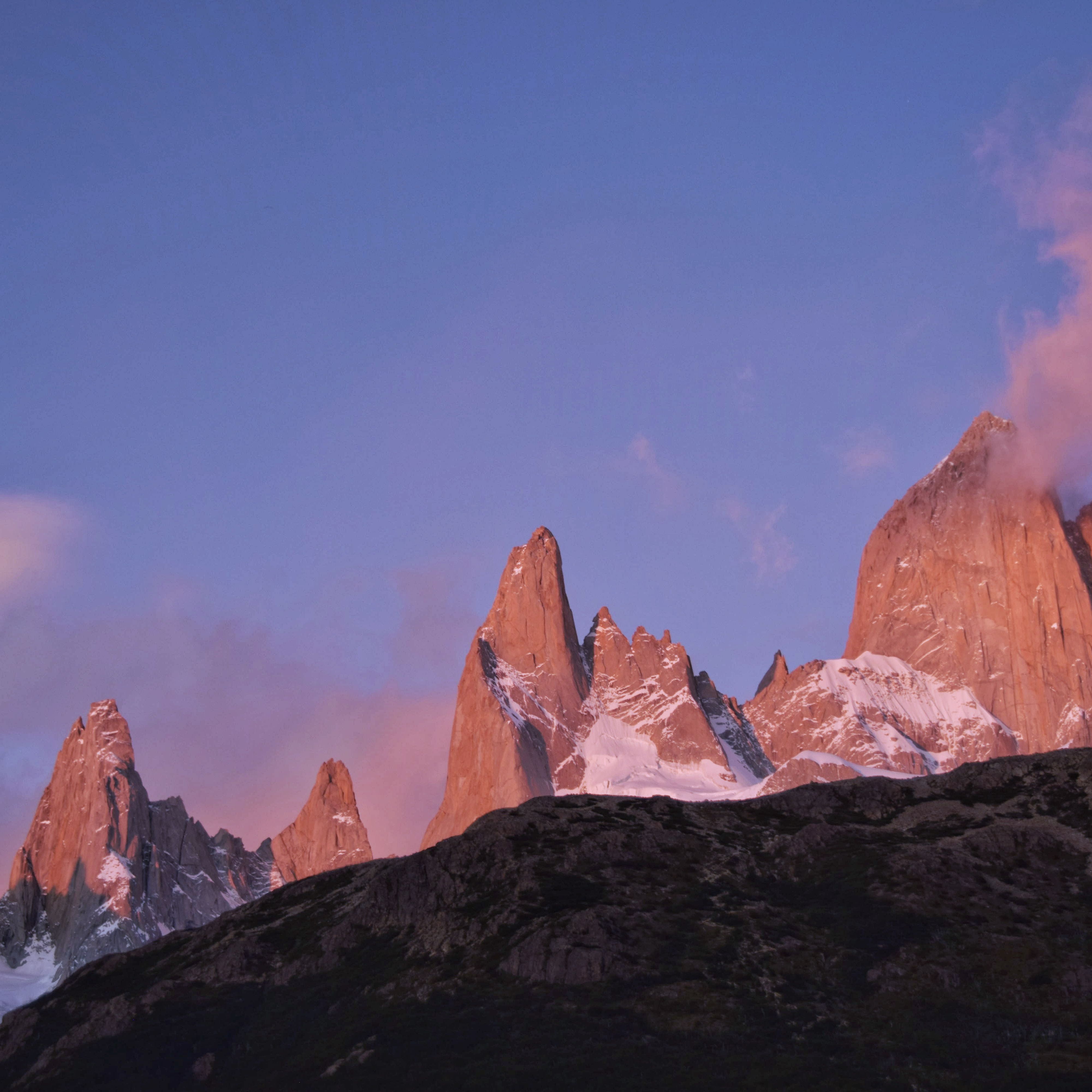 Clear Sky over Mountain · Free Stock Photo