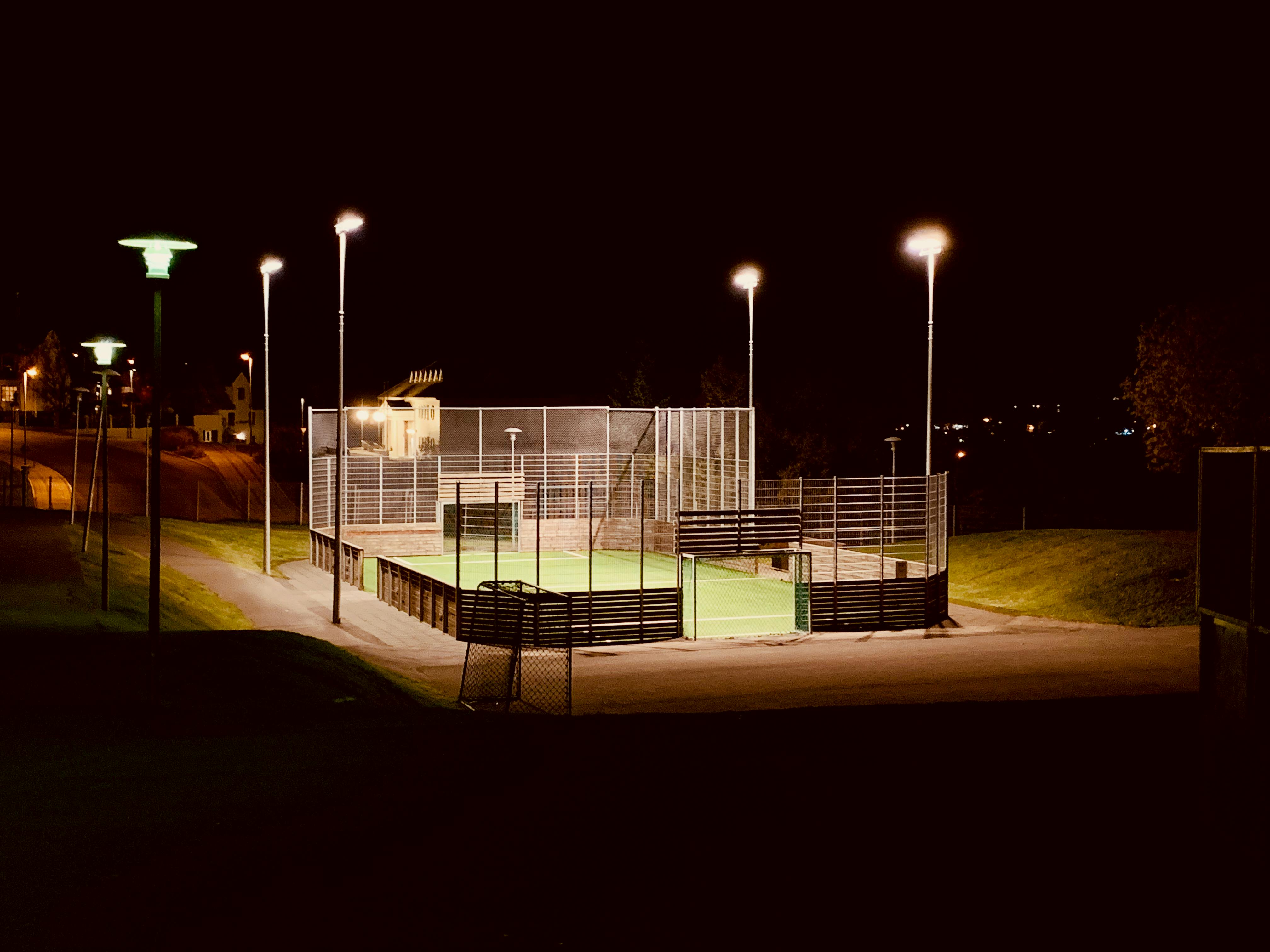 Football At Night Photos, Download The BEST Free Football At Night ...