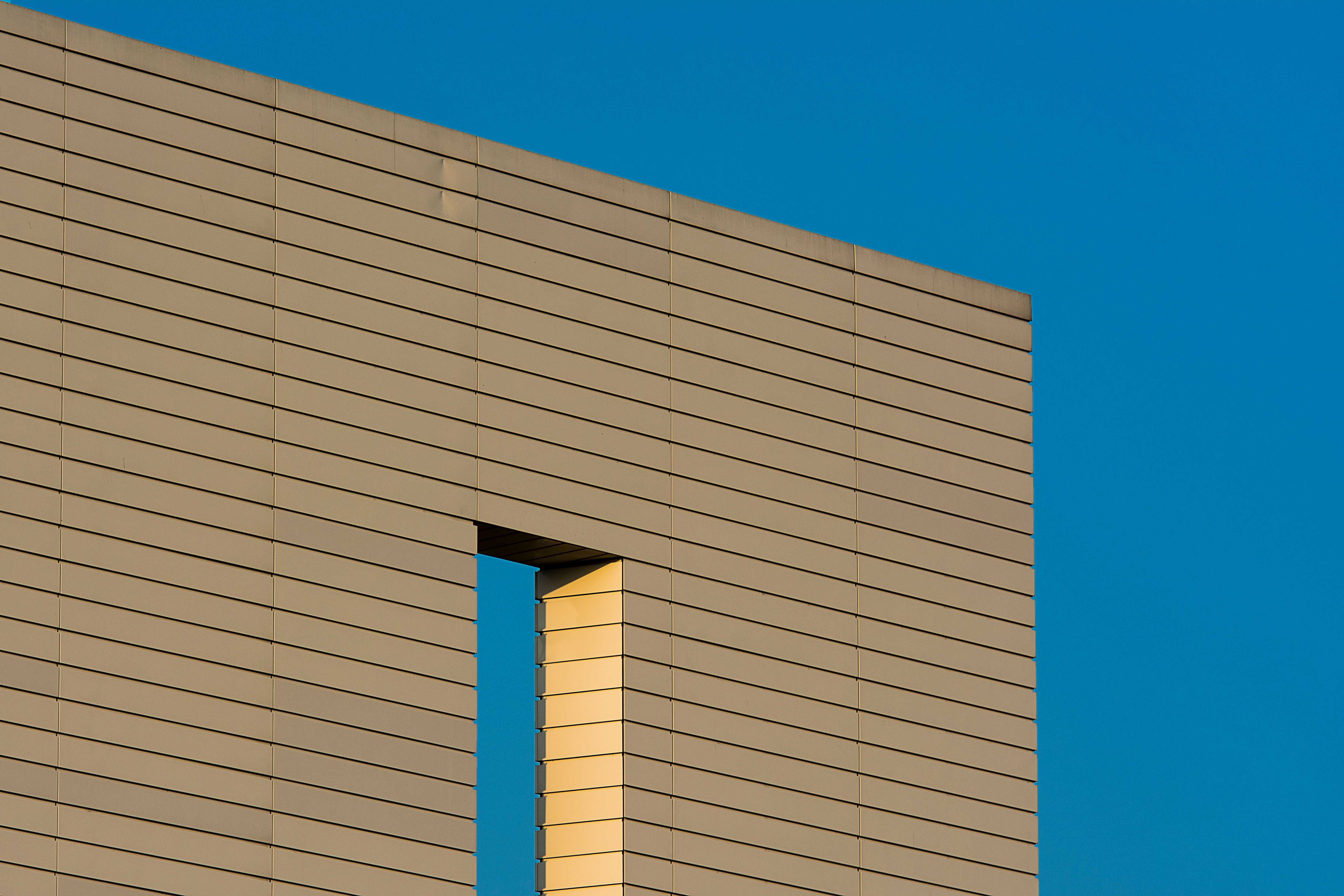 Brick Structure Under Clear Blue Sky · Free Stock Photo