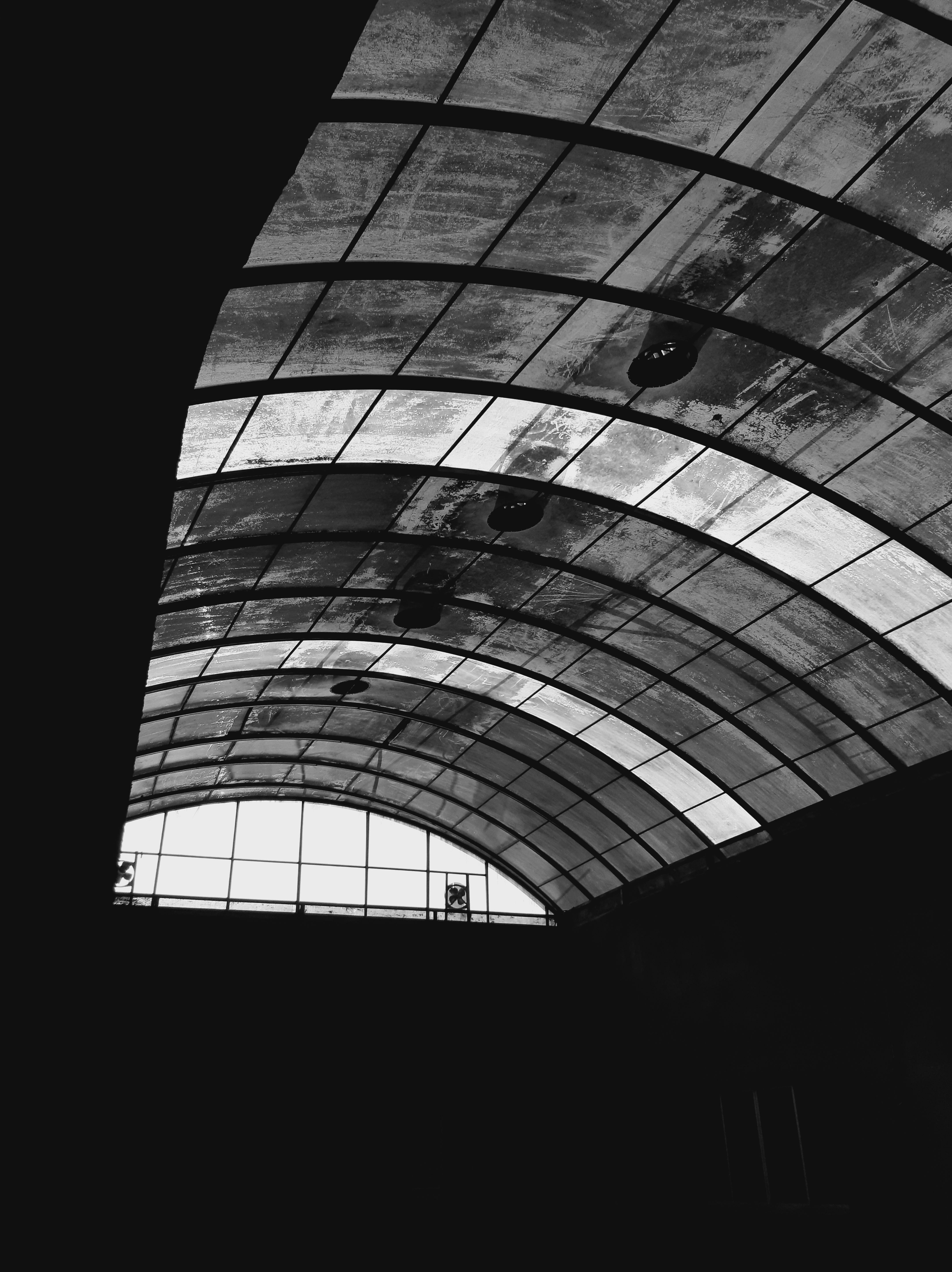 Transparent Ceiling of a Building · Free Stock Photo