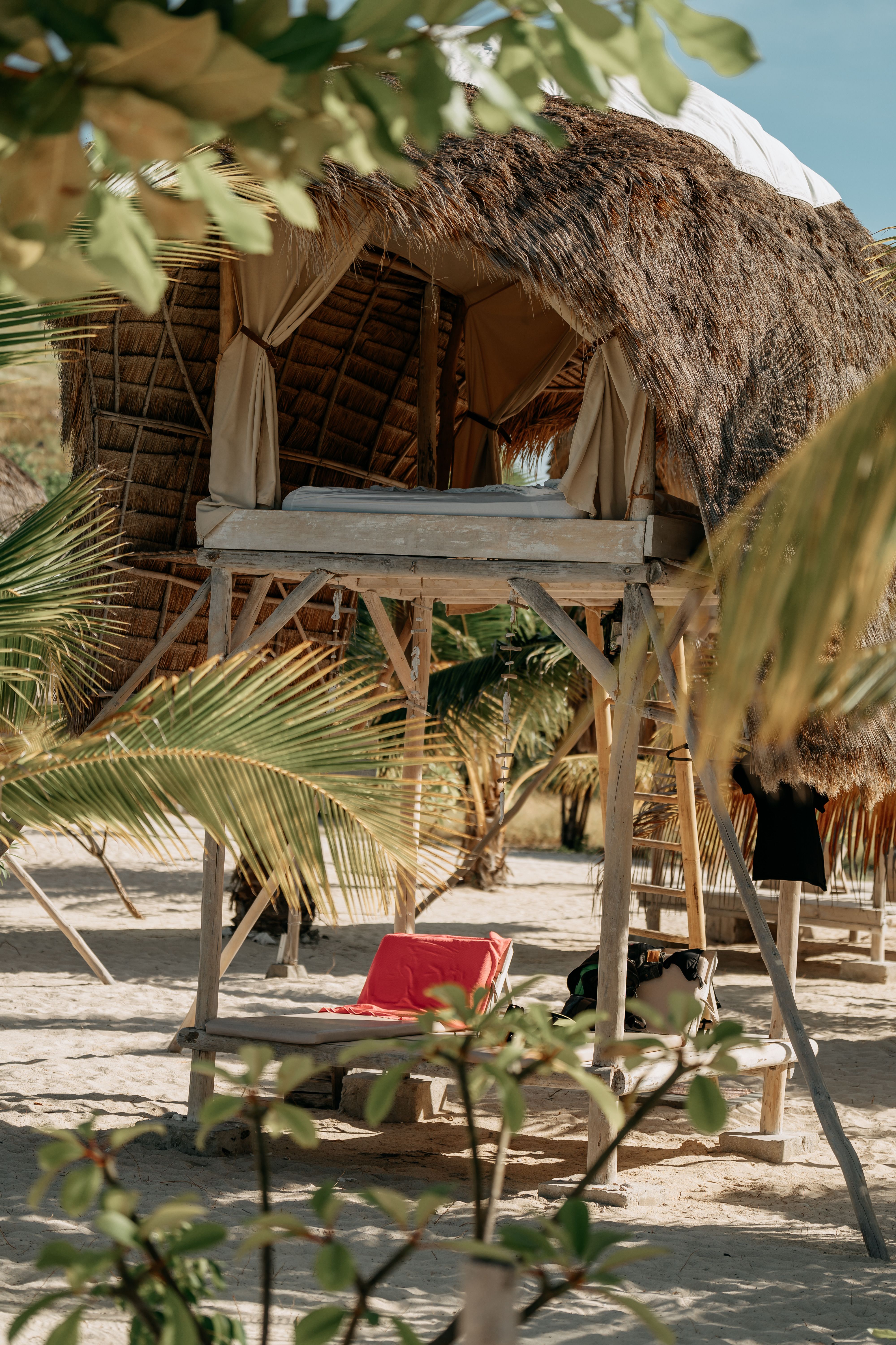 Relaxation Place on Beach · Free Stock Photo