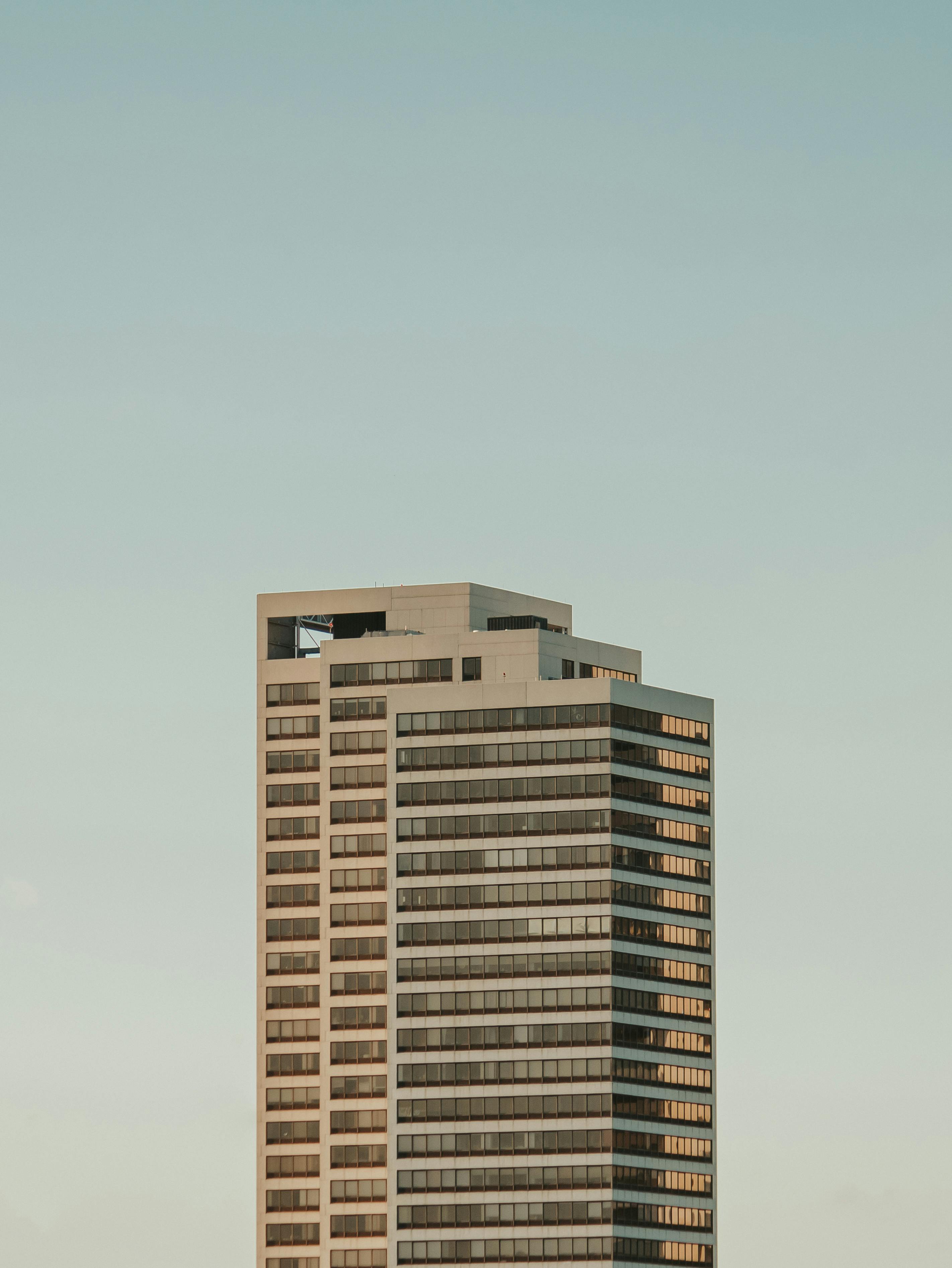 Exterior Design of a Tall Building · Free Stock Photo