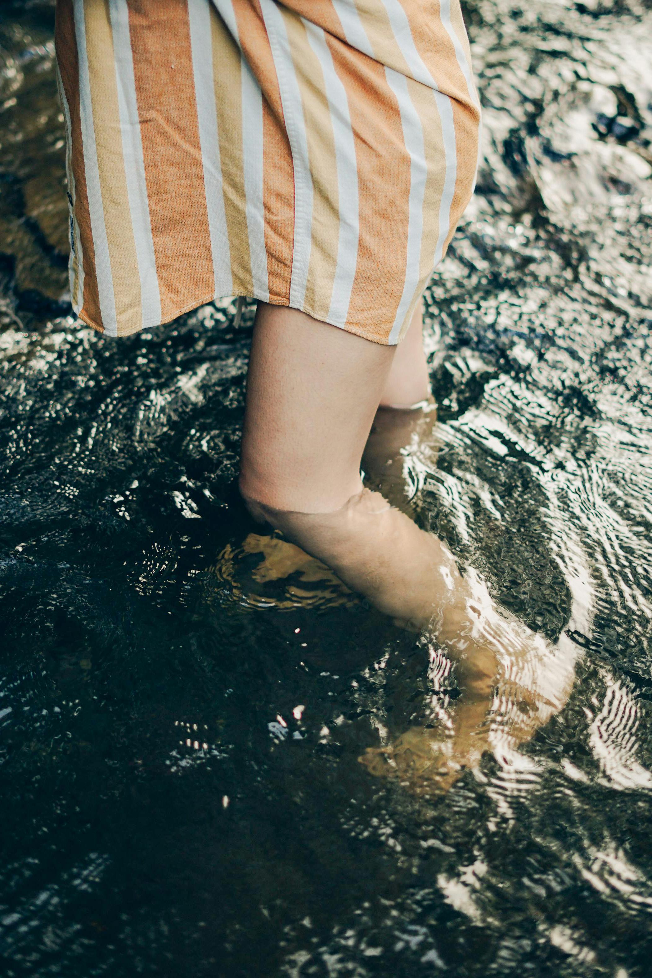 Person Standing on Water · Free Stock Photo