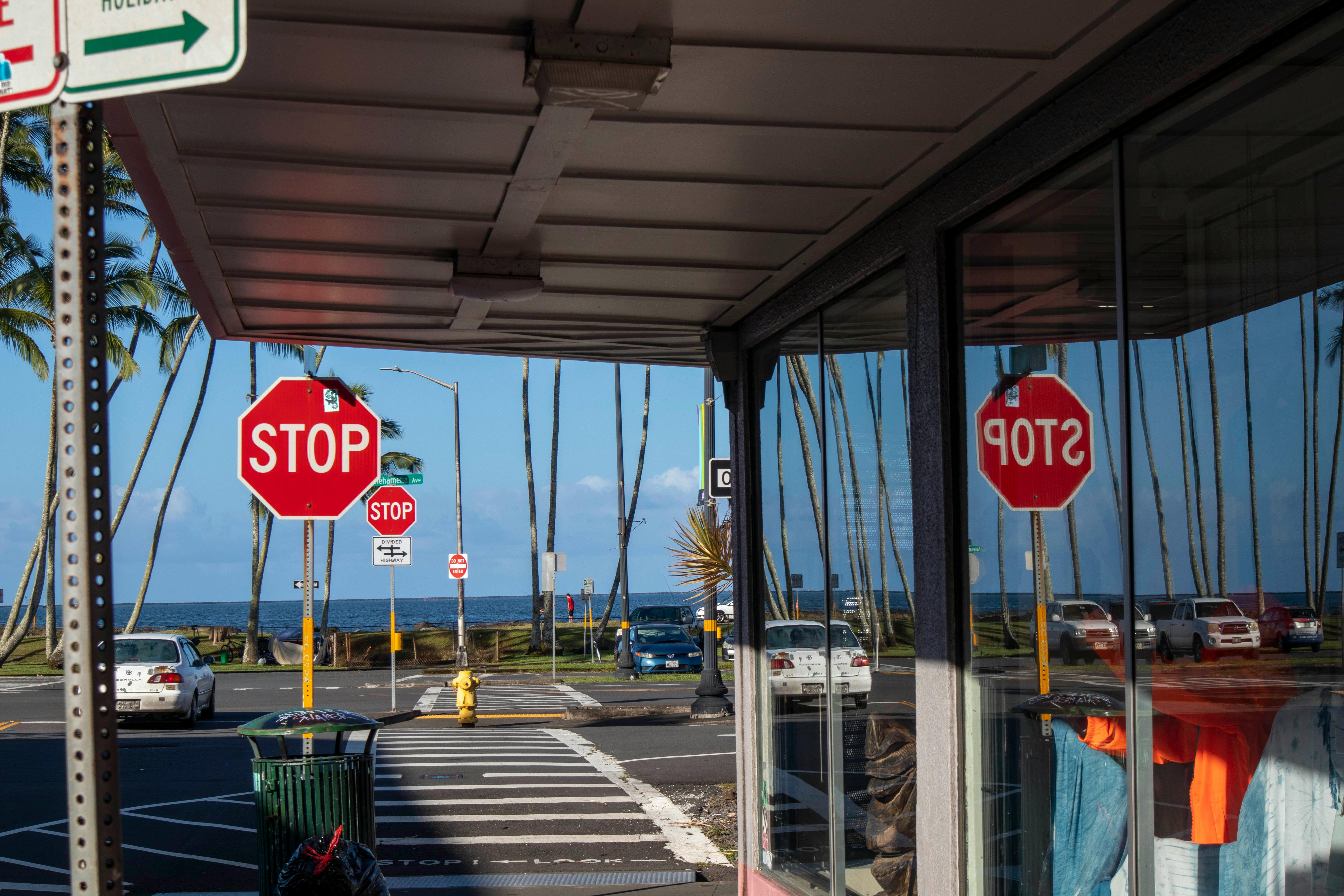 Stickers on a Stop Sign · Free Stock Photo