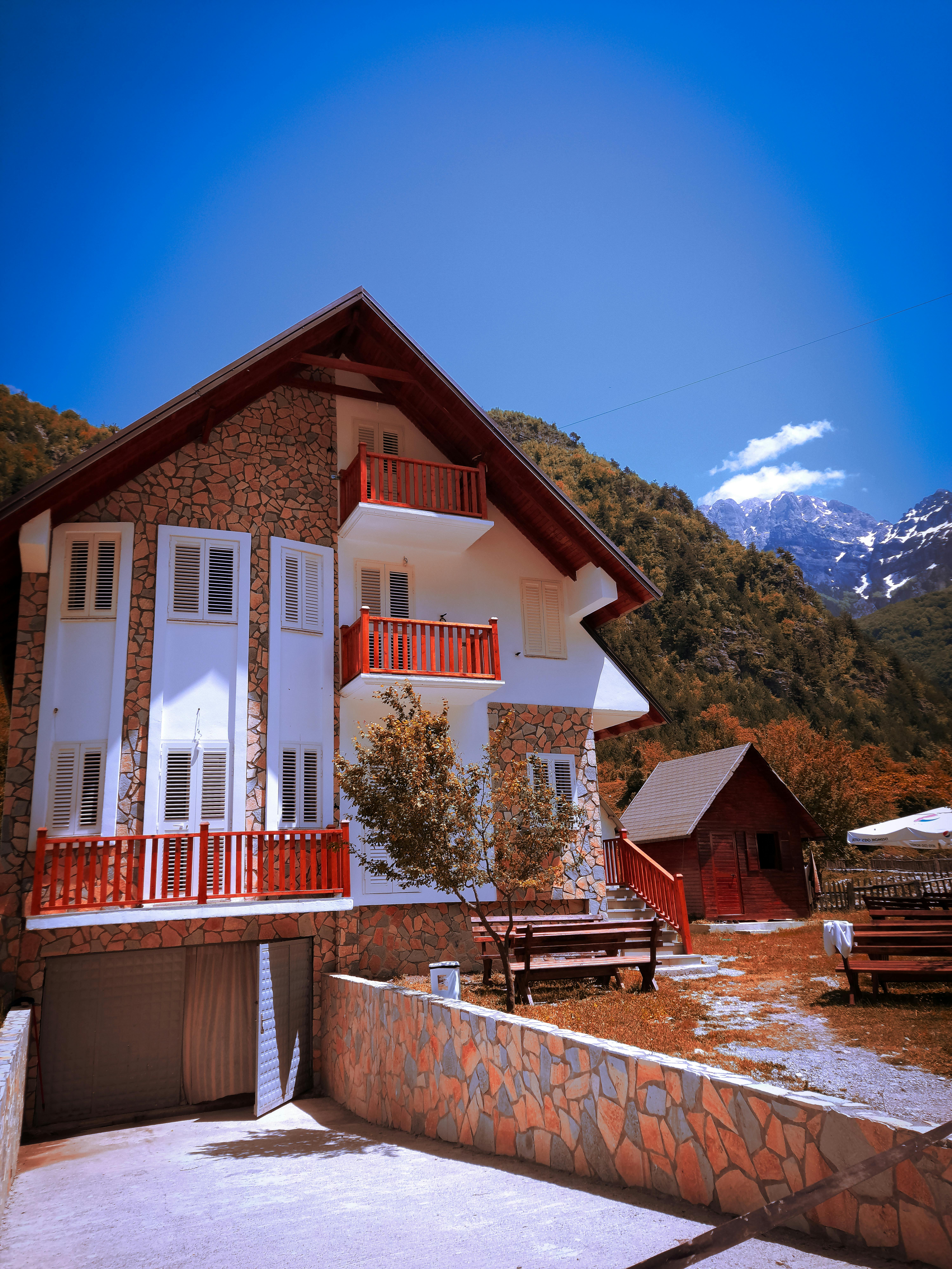 Brown Building Under the Blue Sky · Free Stock Photo