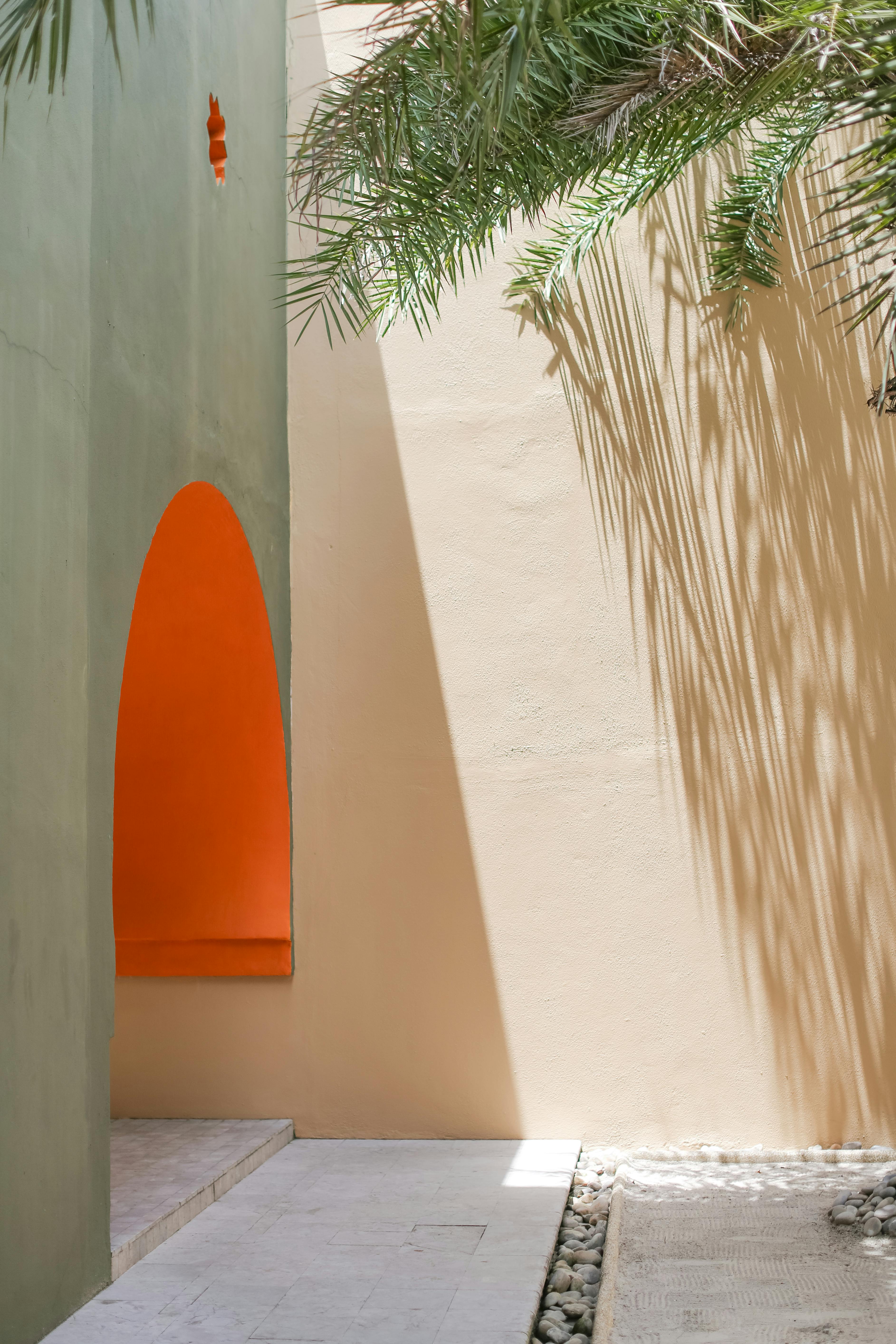 Orange Arch in Shadow · Free Stock Photo