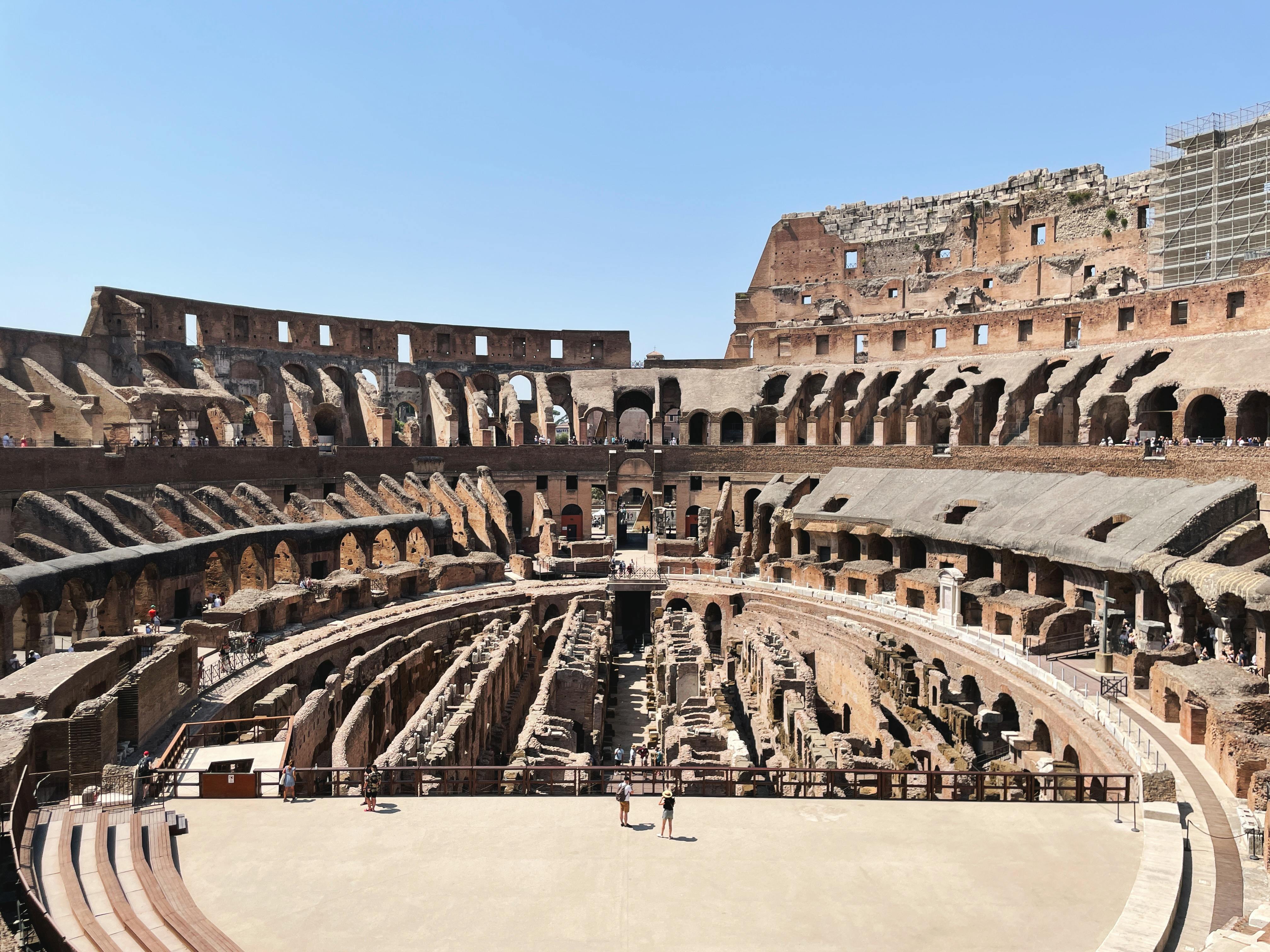 Drone Shot of Colosseum · Free Stock Photo