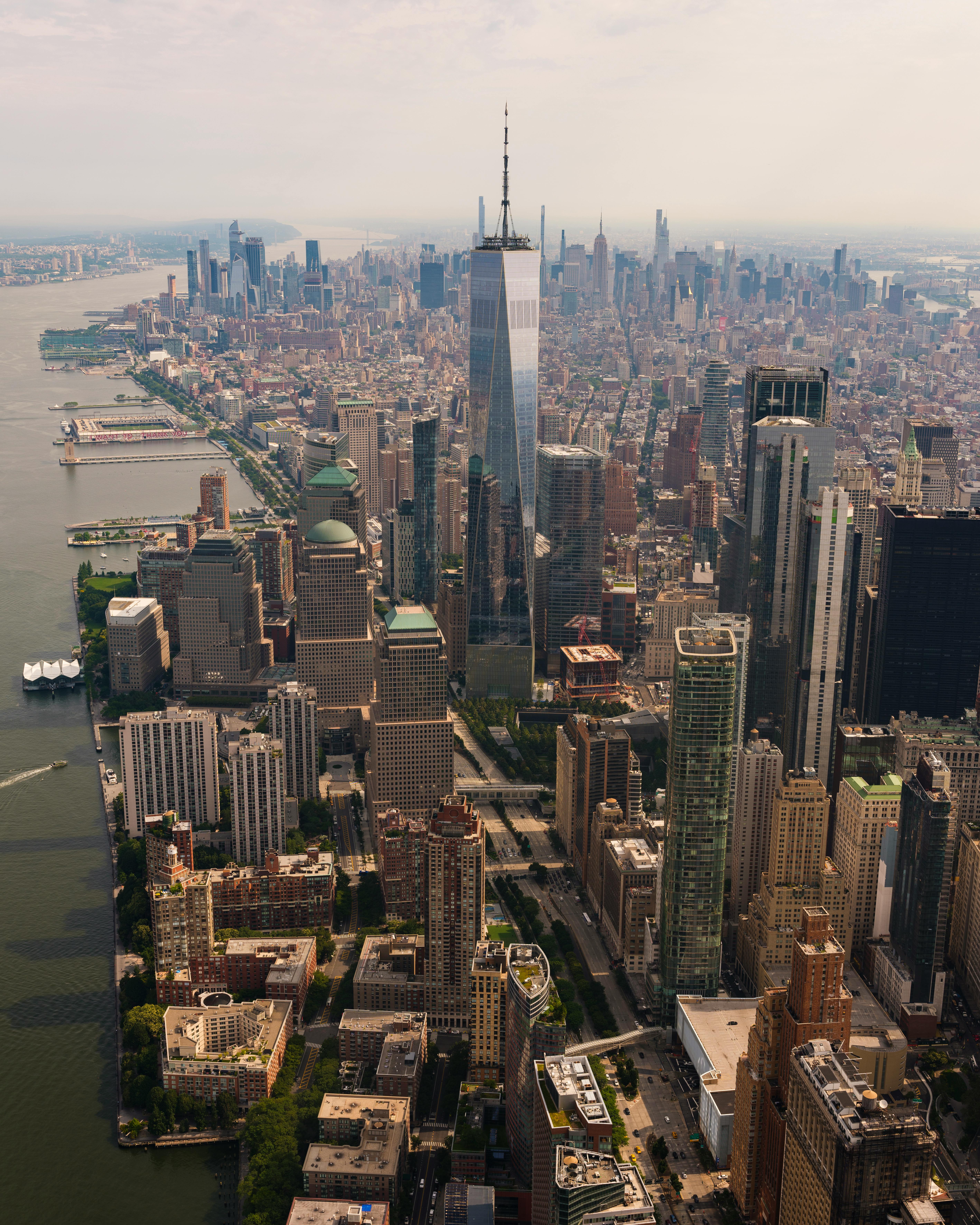 Aerial Photography of High Rise Buildings in New York City · Free Stock ...