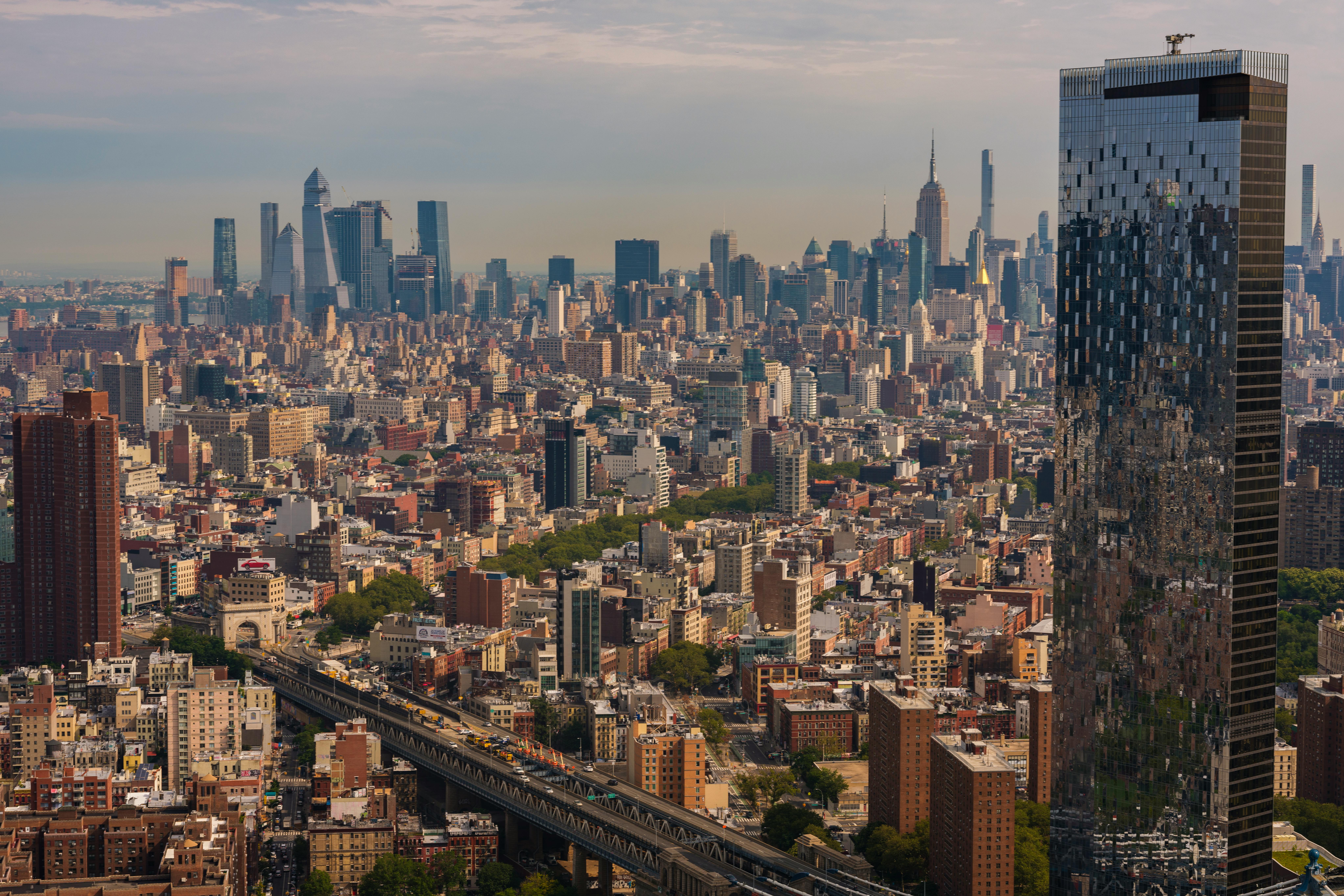 Aerial Photography of High Rise Buildings in New York City · Free Stock ...