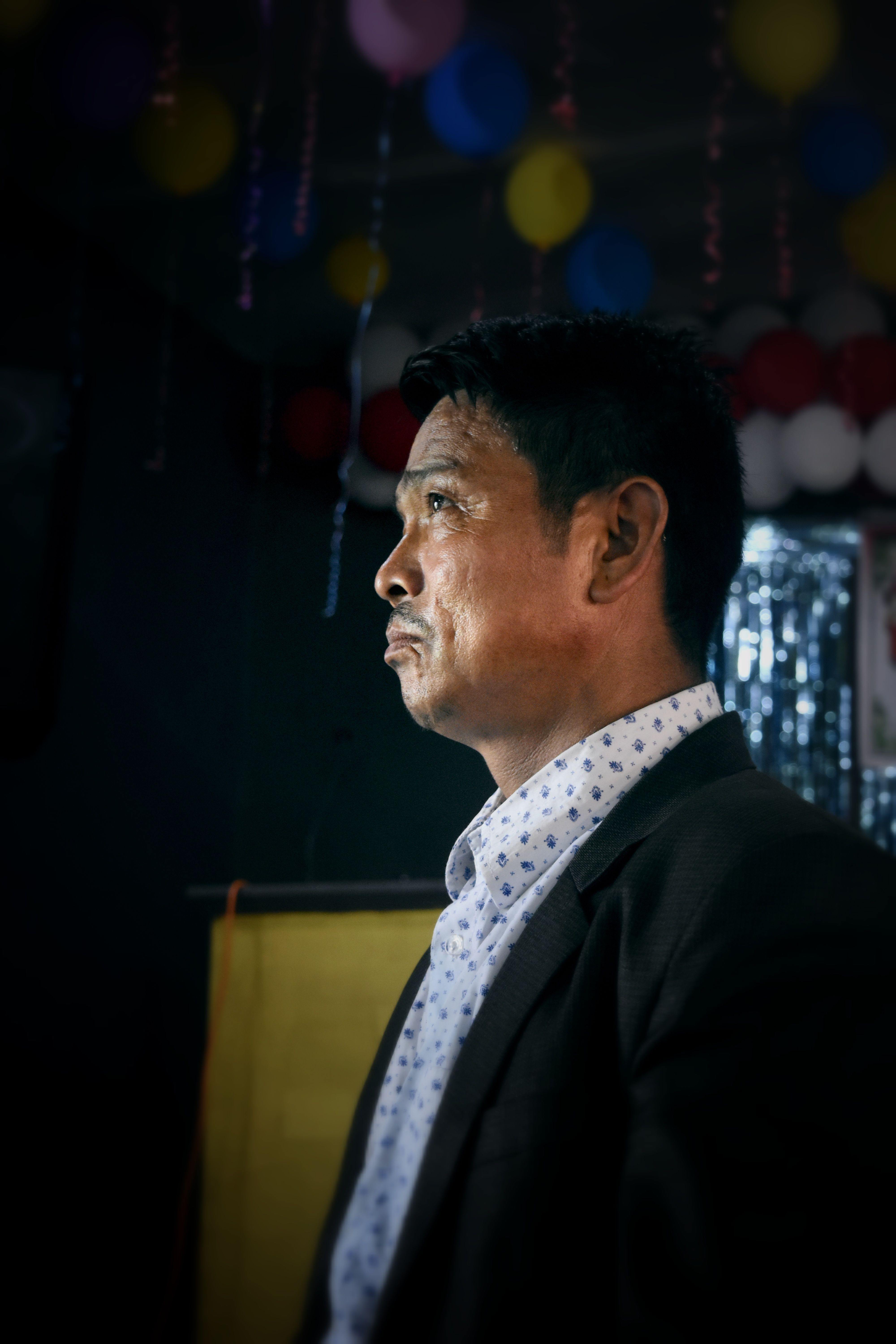 Face of Man in Suit · Free Stock Photo