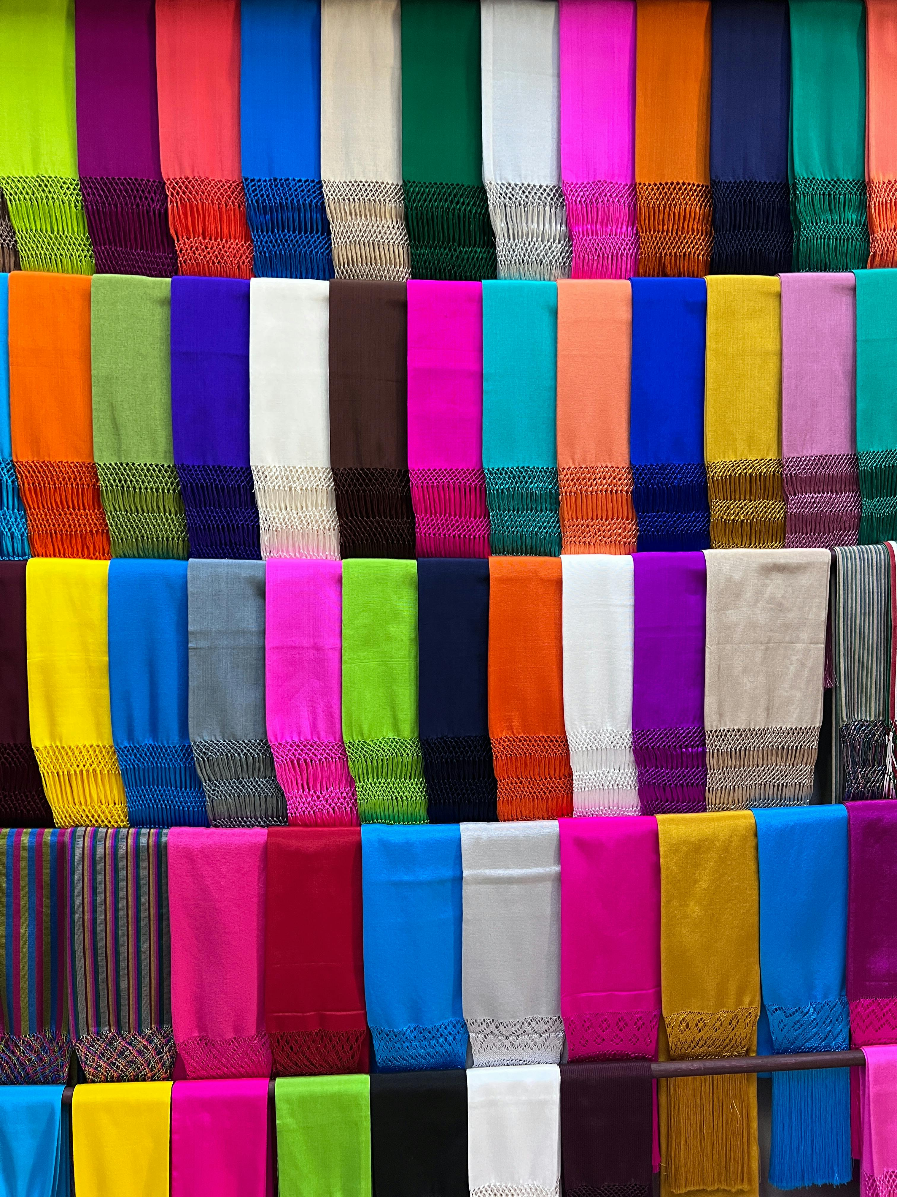 Assorted Hanging Scarves · Free Stock Photo