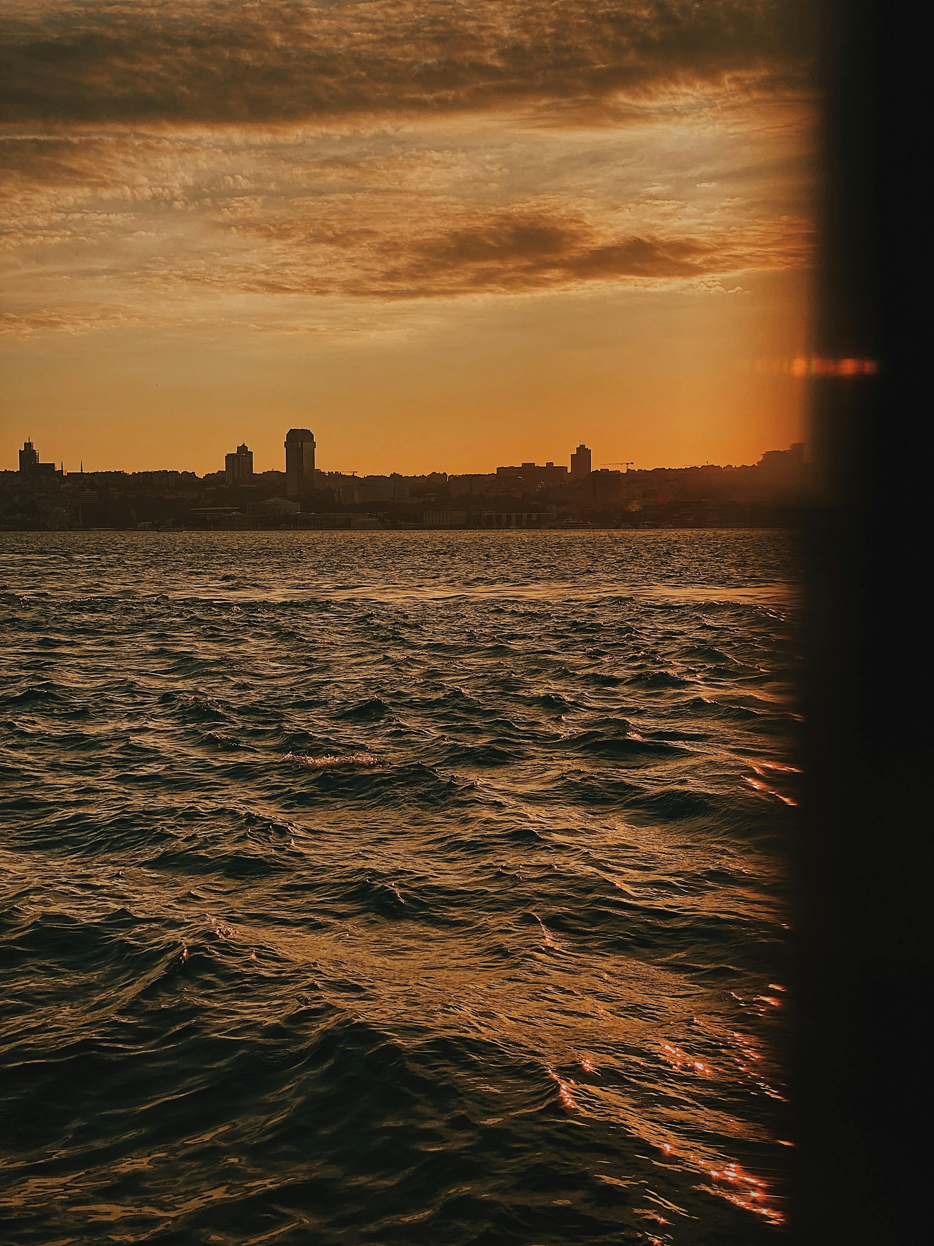 Body of Water during Sunset · Free Stock Photo