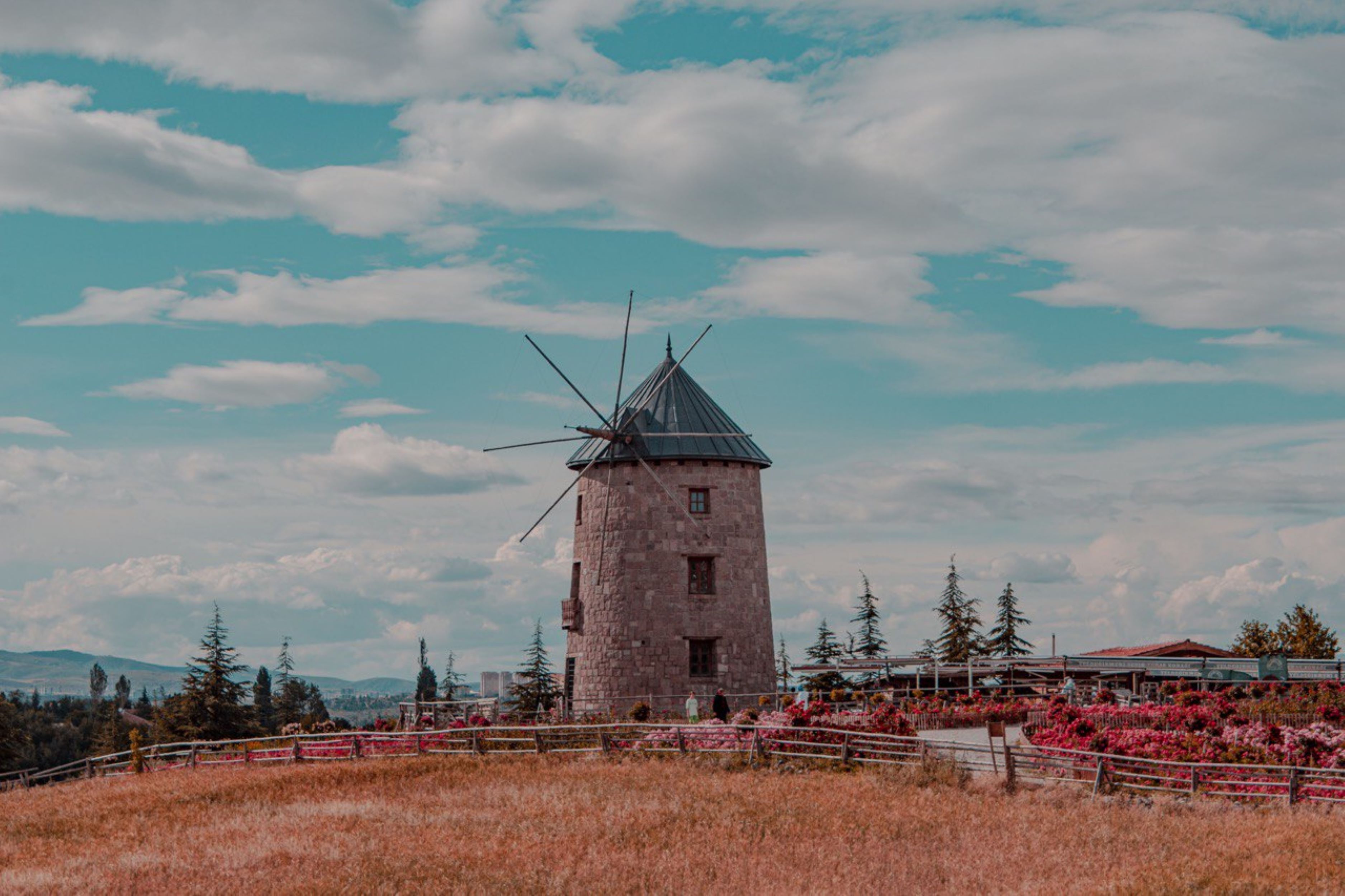A Windmill in the Countryside · Free Stock Photo