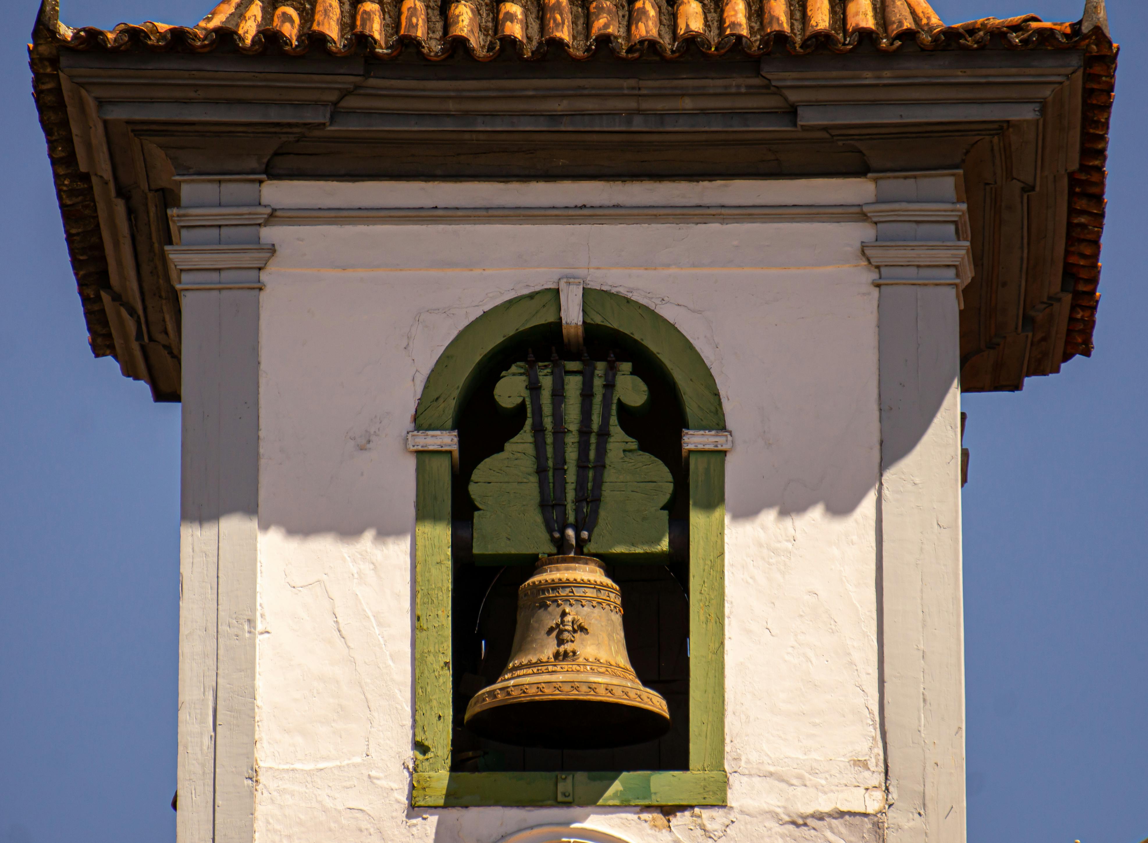 Bell on Tower · Free Stock Photo
