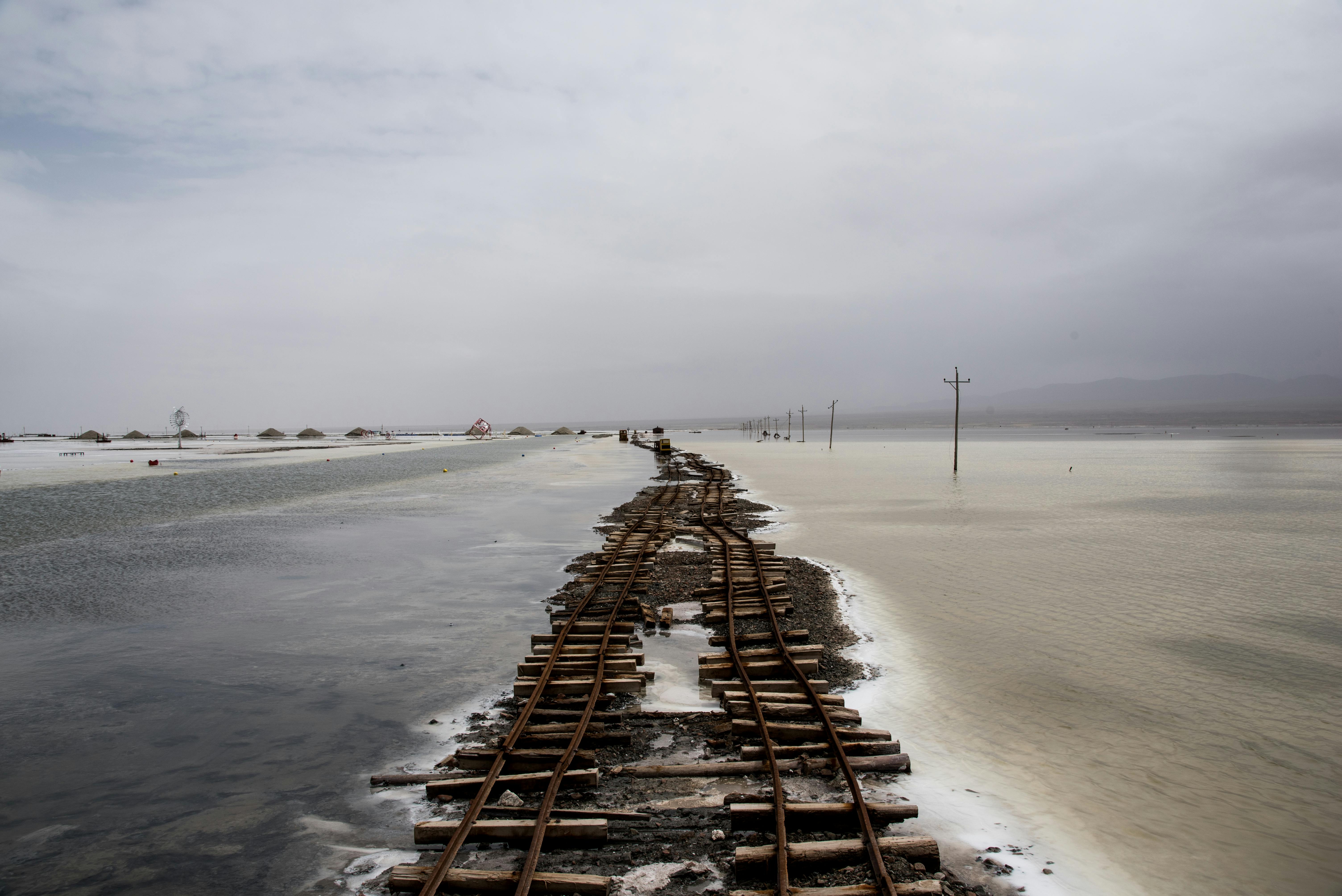 Buildings on Pier on Beach · Free Stock Photo