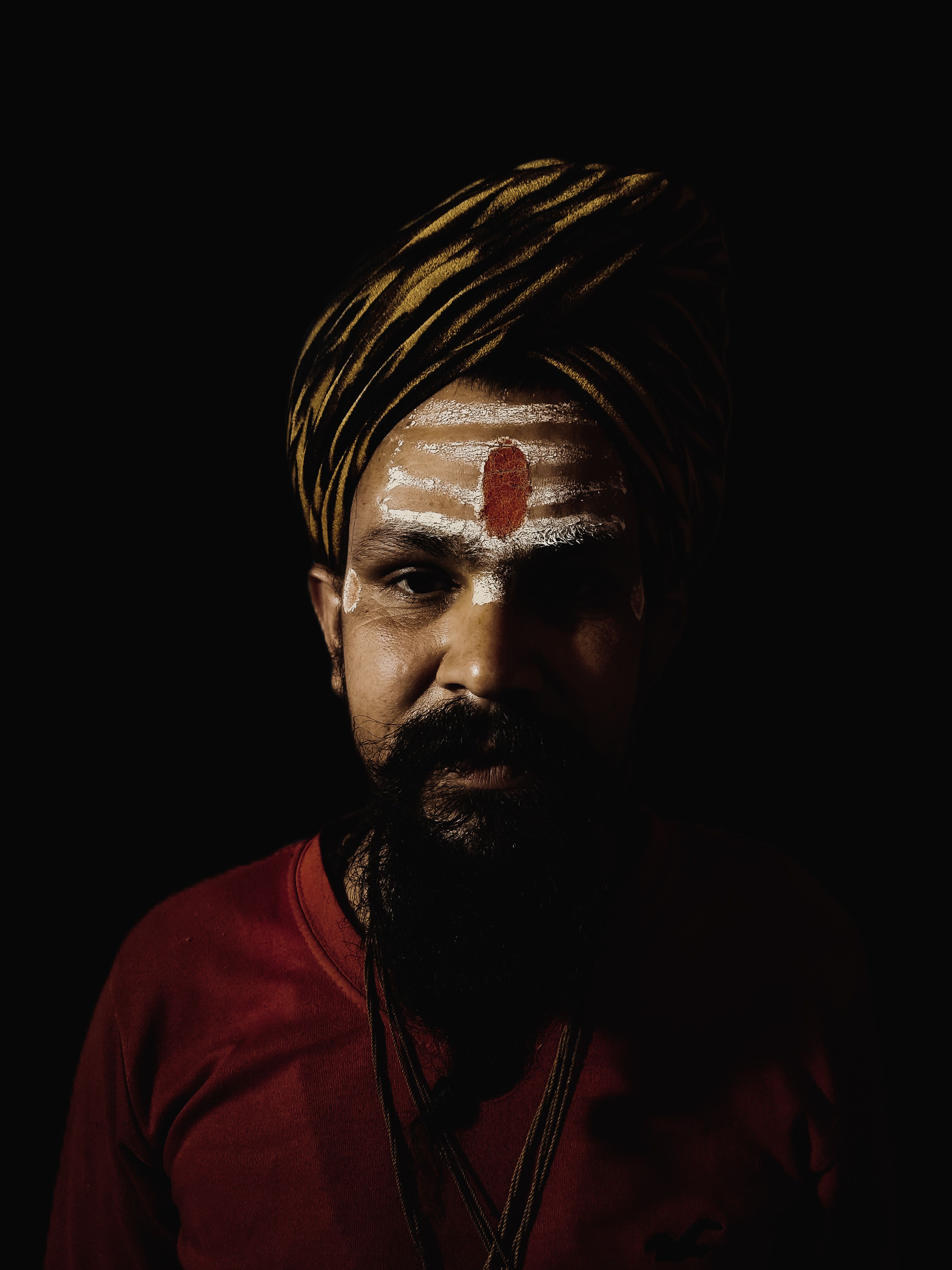 Portrait of Truck Driver in Turban · Free Stock Photo