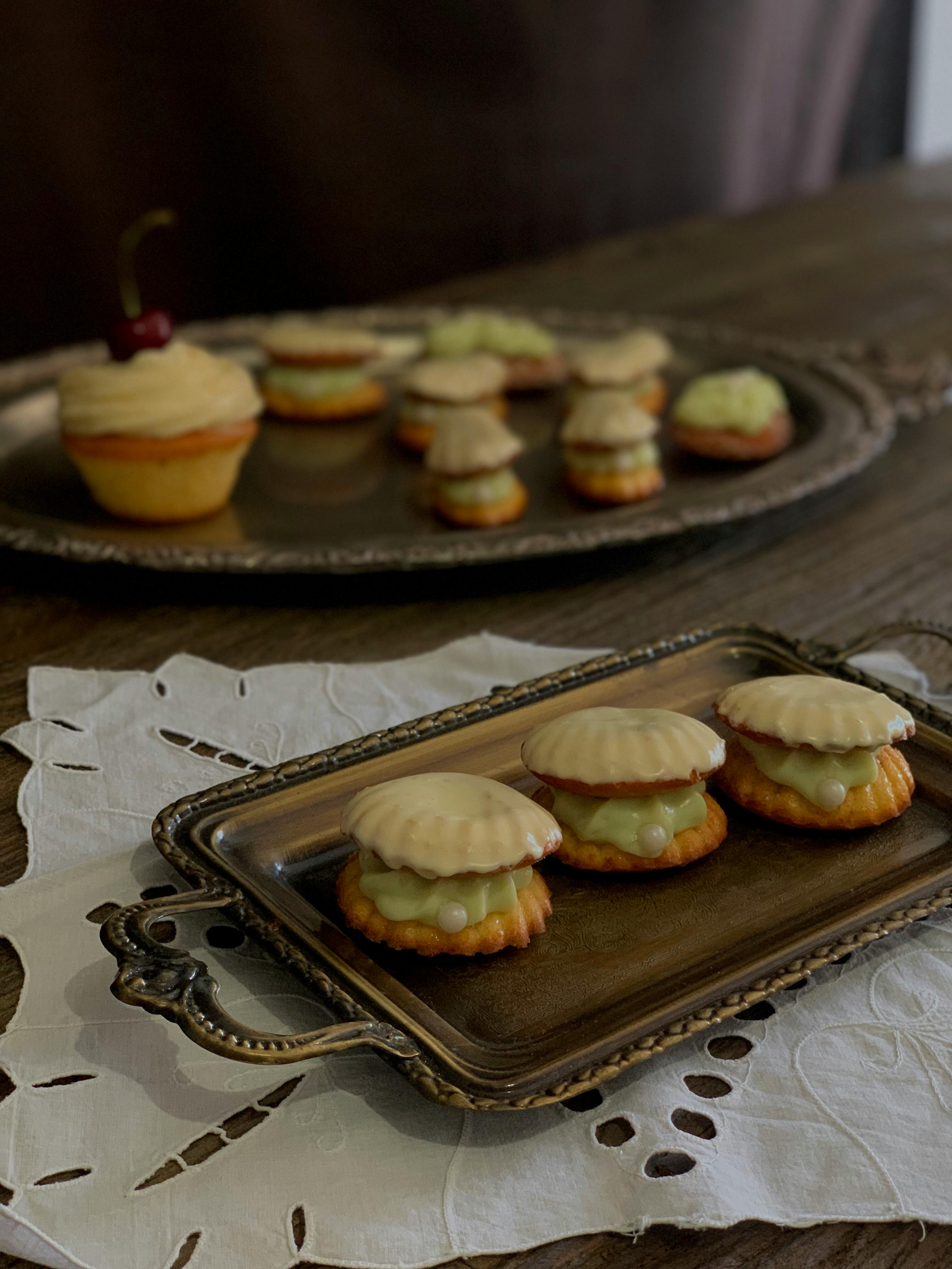 Photo of a Silver Tray with Cookies · Free Stock Photo