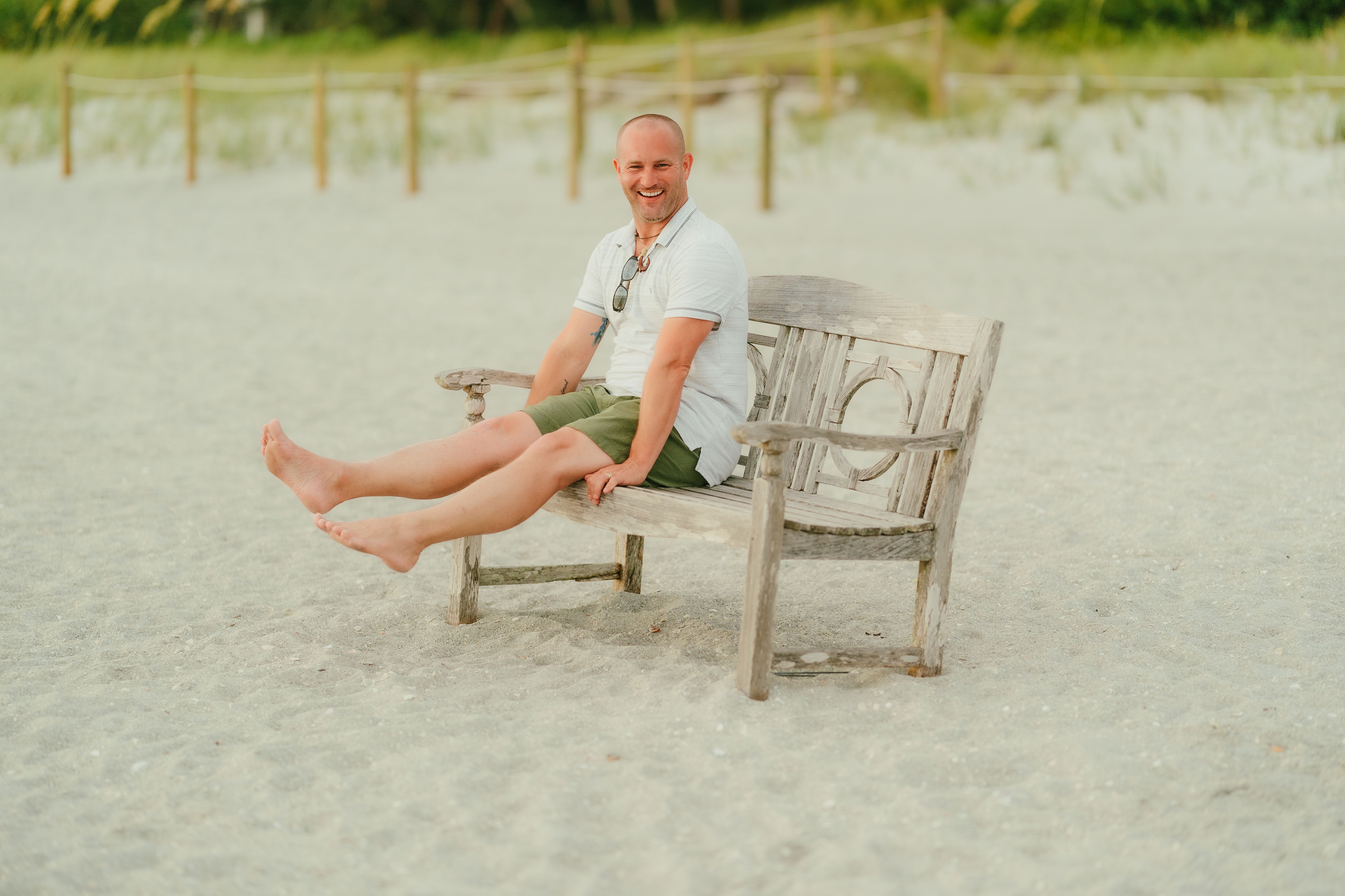 Man Smiling With Feet Kicked Up Photos, Download The BEST Free Man ...