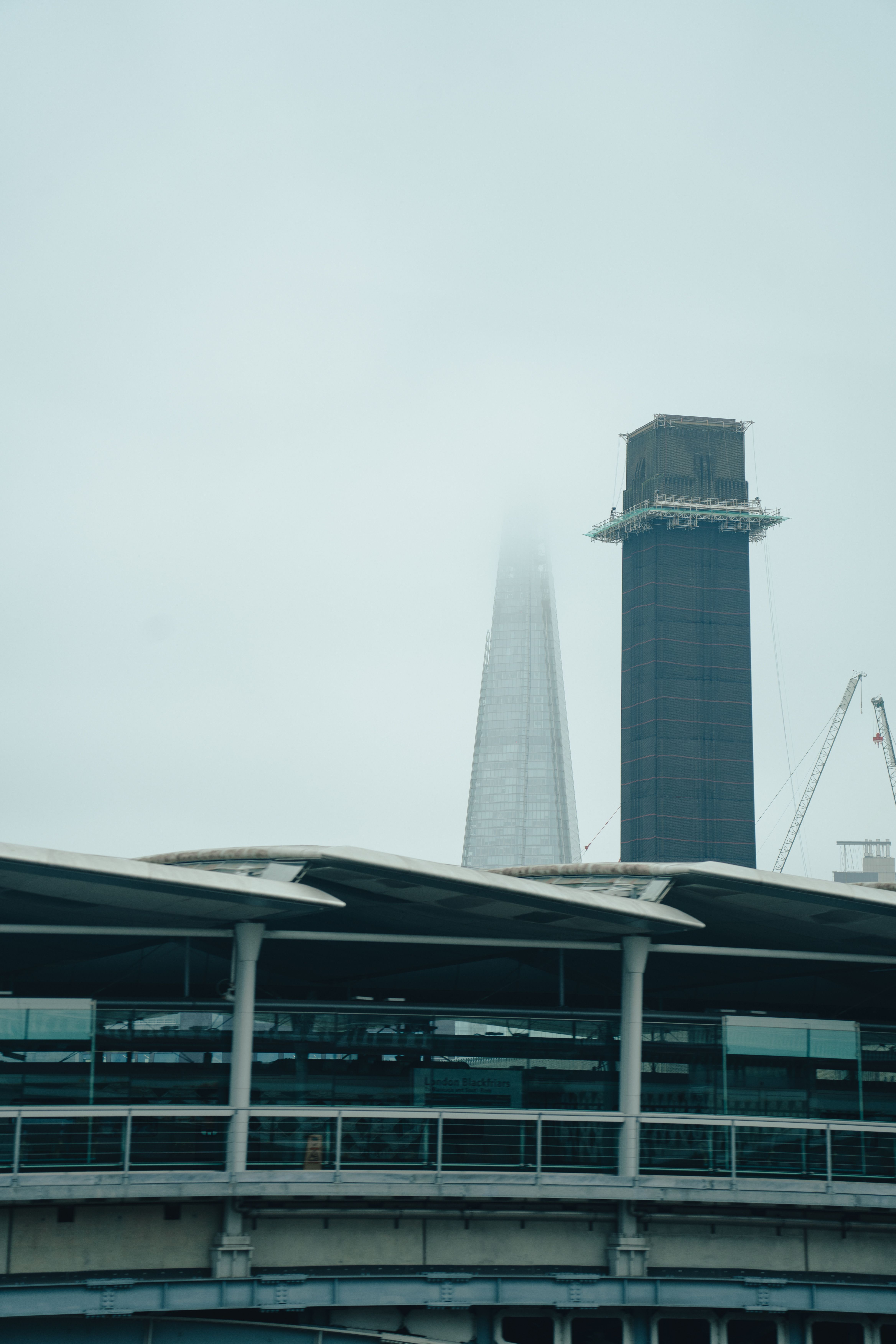 Modern Building with Chimney · Free Stock Photo