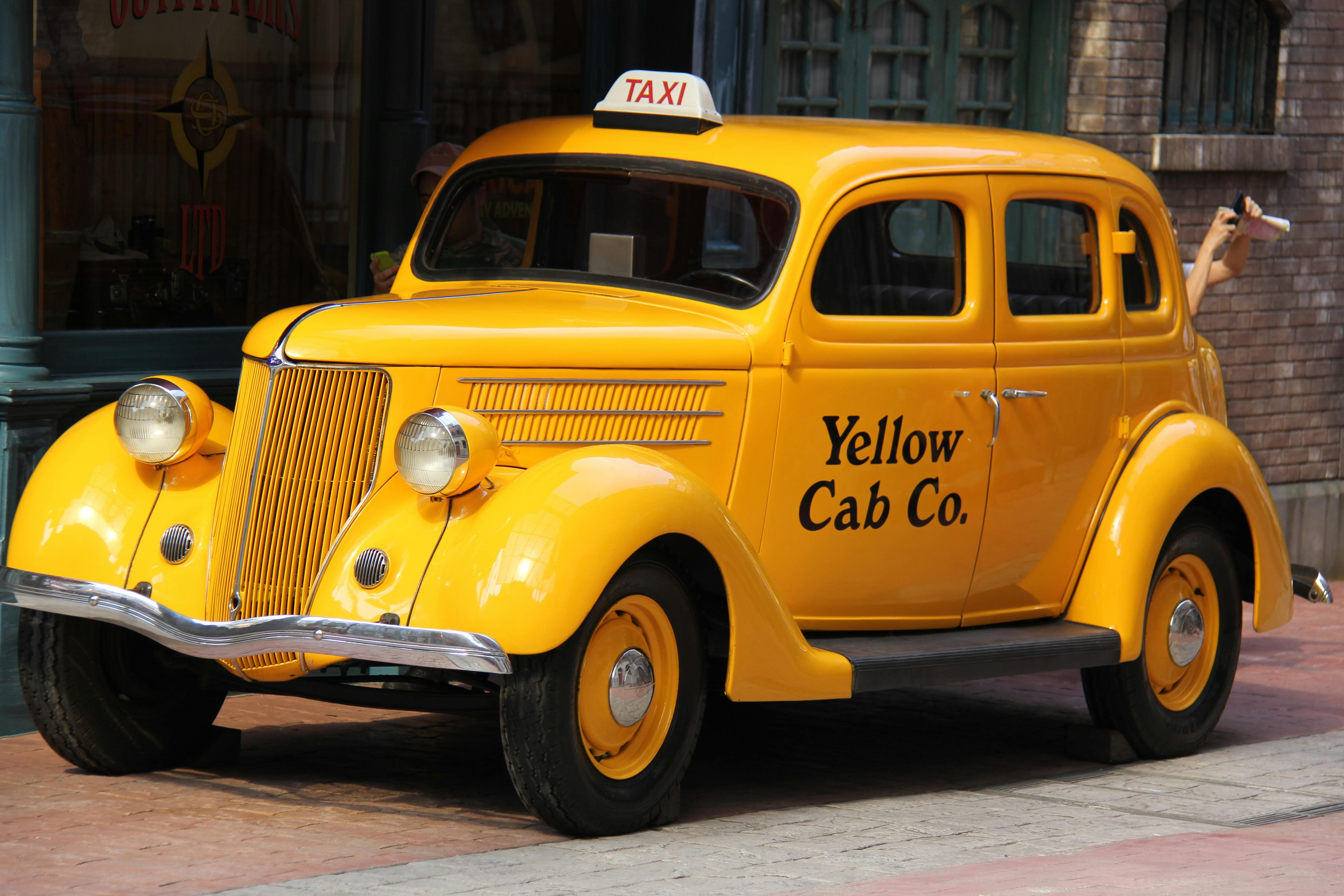 Photo of a Yellow Cab · Free Stock Photo
