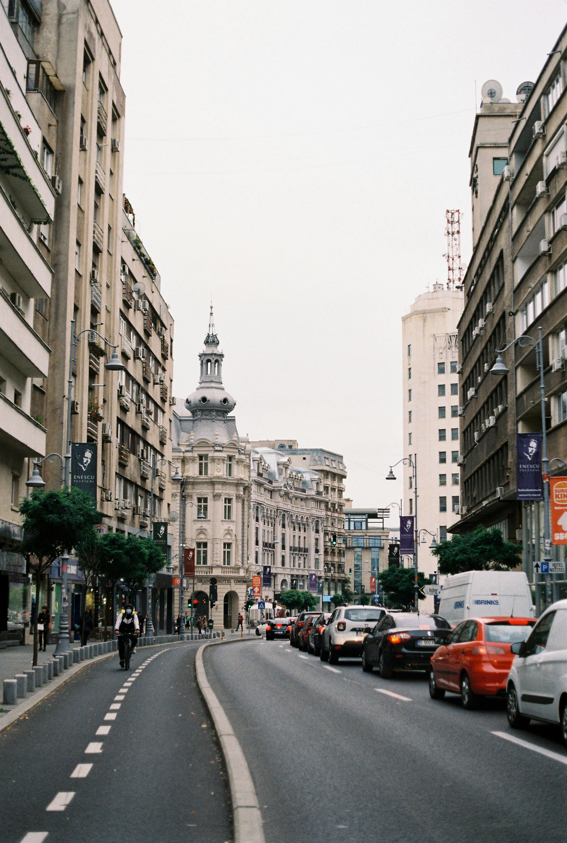 Photo of a Road with Cars · Free Stock Photo