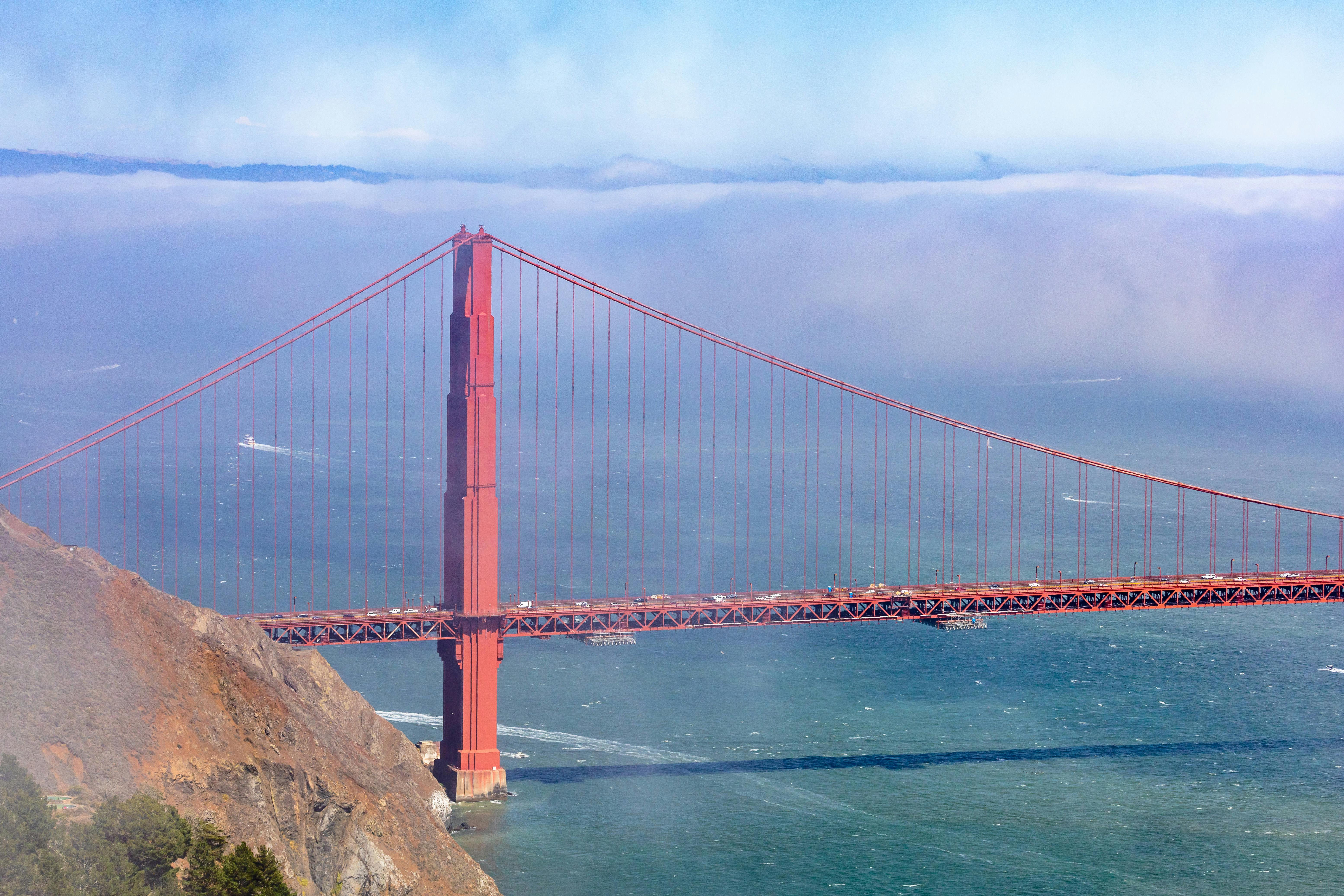 Red Bridge Over River · Free Stock Photo