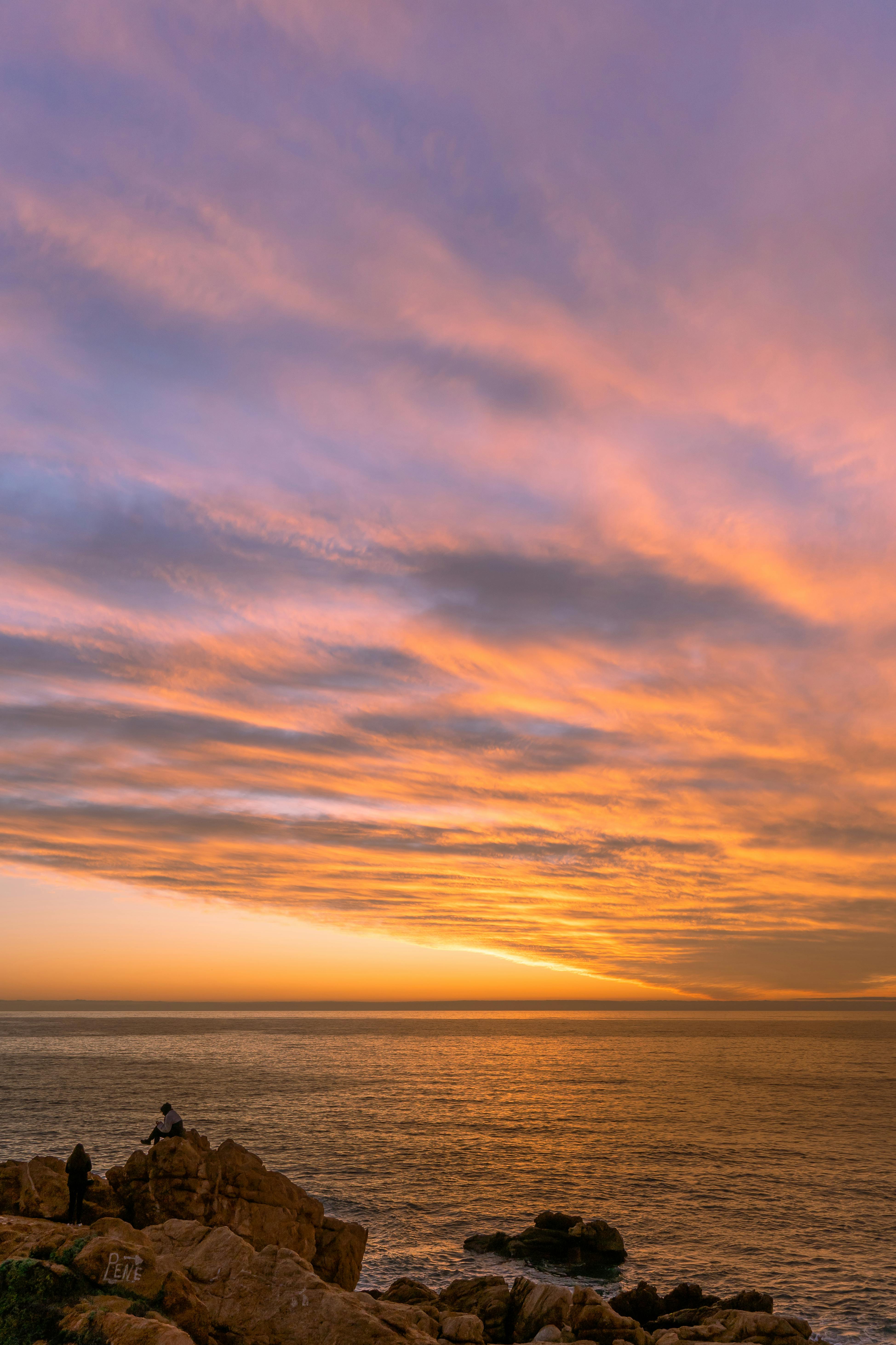 Photo of a Beach during Golden Hour · Free Stock Photo