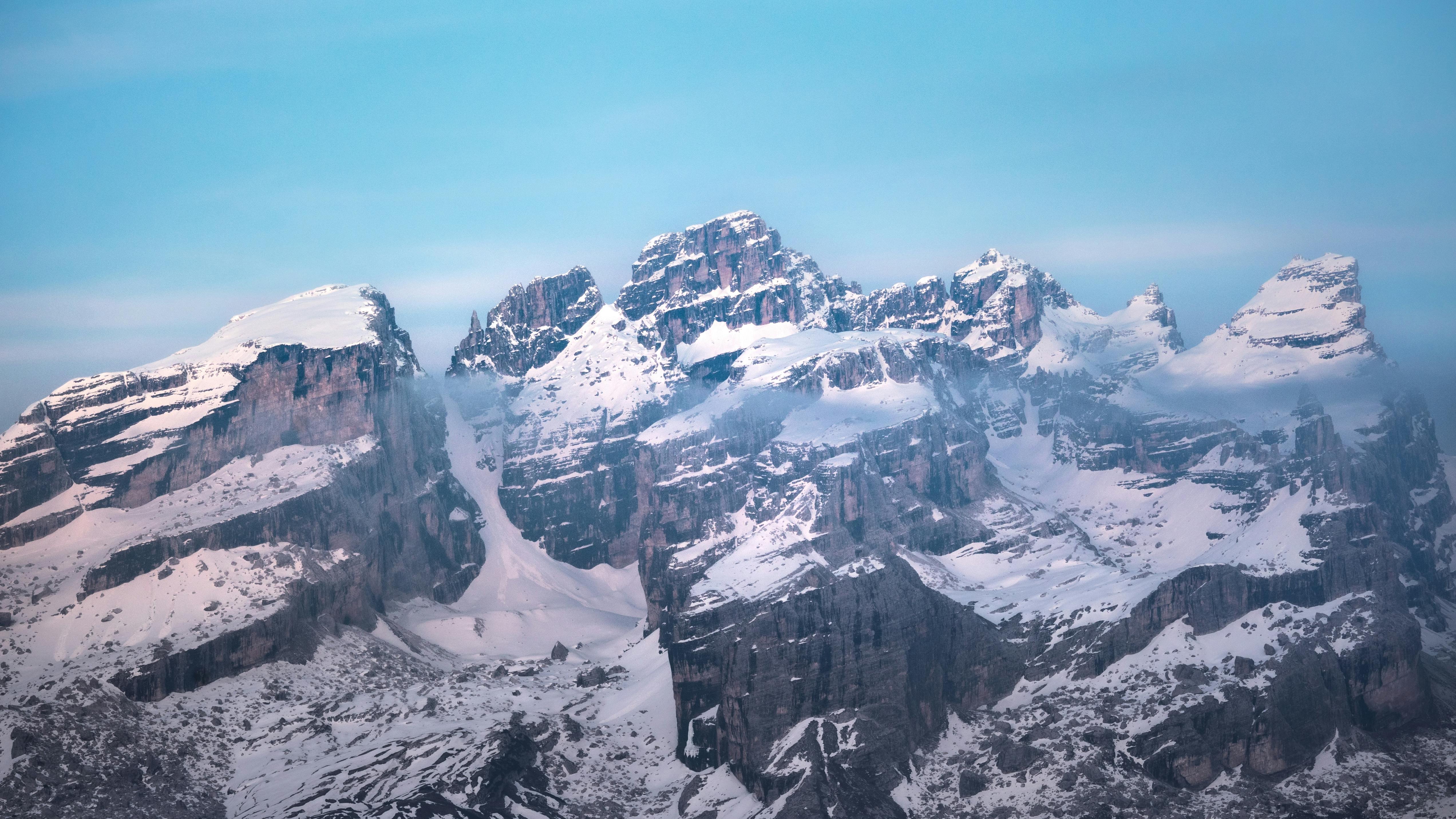 Snow Covered Rocky Mountains · Free Stock Photo